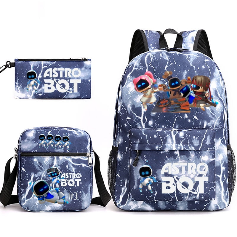 ASTRO-BOT Anime Backpack for Teen/Womens/Mens Cartoon Backpack Set ...