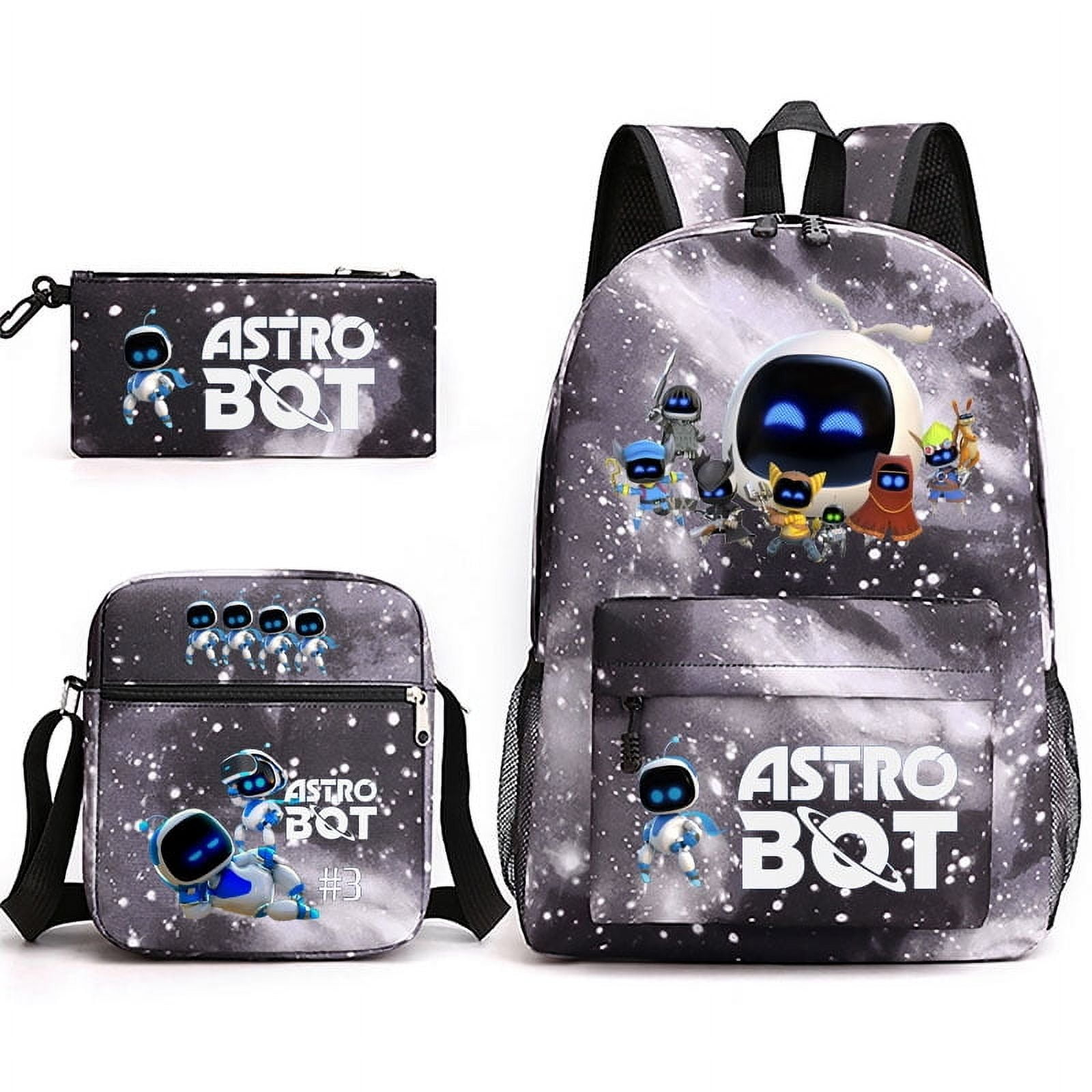 ASTRO/BOT Anime Backpack for Teen/Womens/Mens Cartoon Backpack Set ...