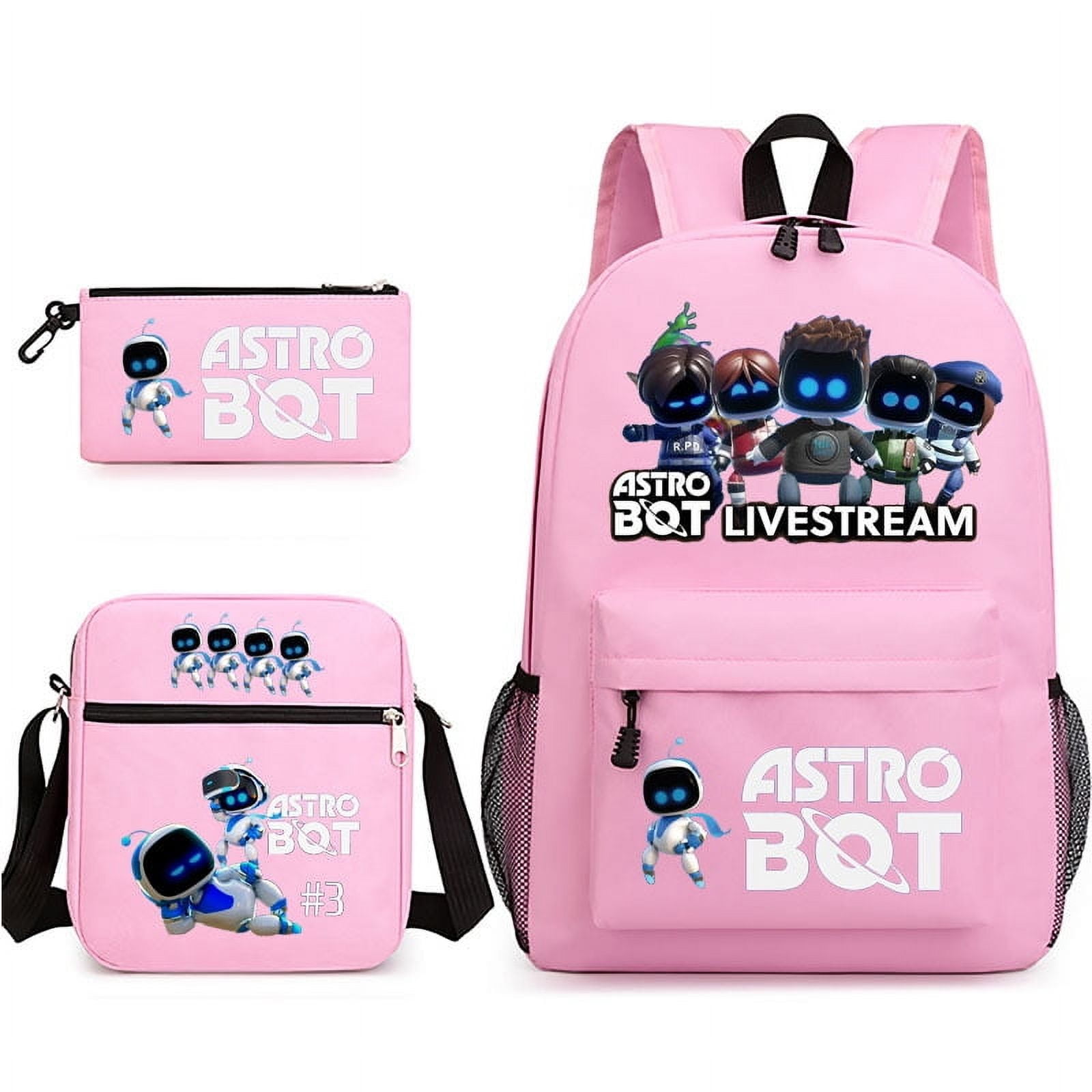 ASTRO/BOT Anime Backpack for Teen/Womens/Mens Cartoon Backpack Set ...