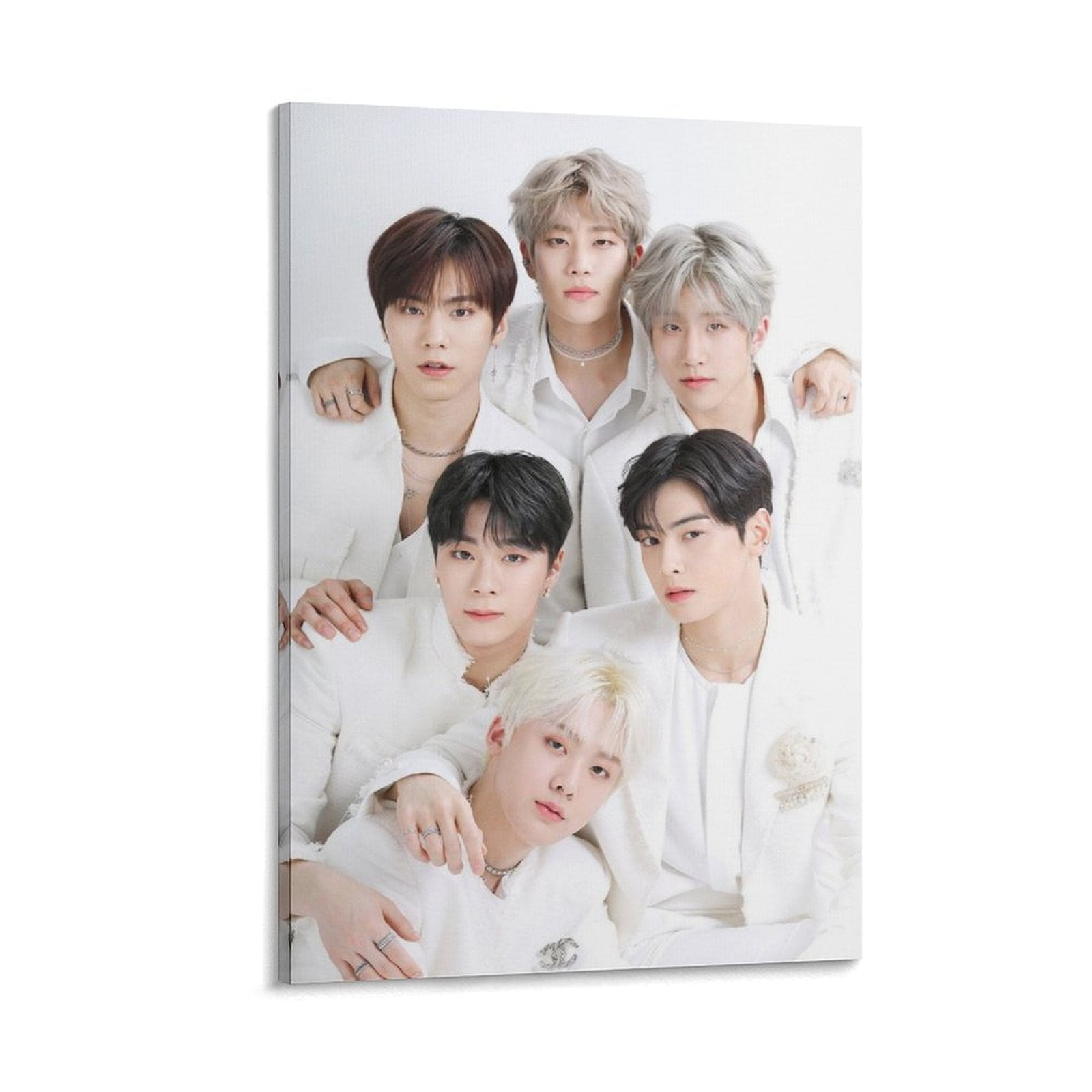 ASTRO K-pop Man Combination Poster Poster Cool Artworks Painting Wall Art Canvas Prints Hanging ...