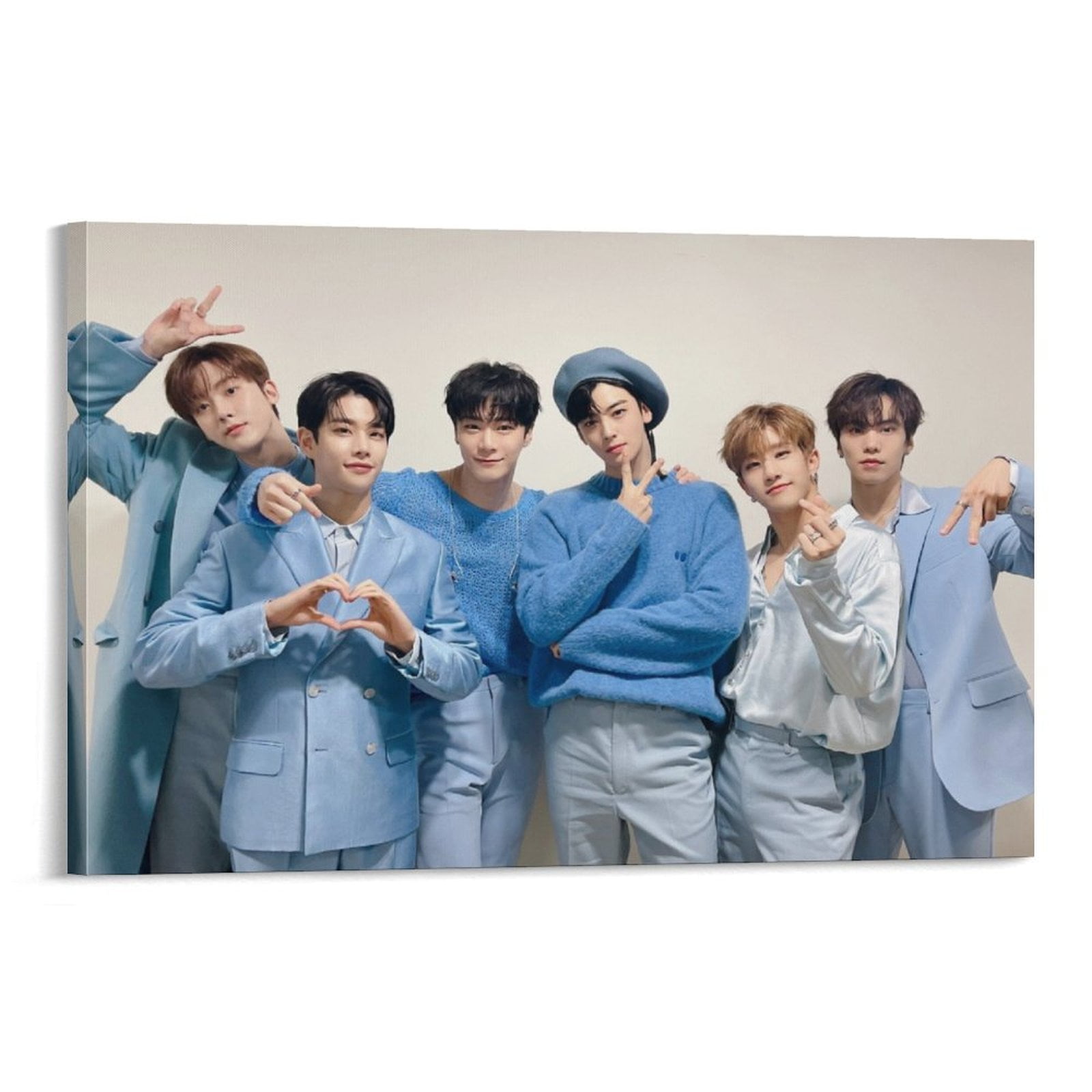 ASTRO K-pop Poster Posters Wall Art Painting Canvas Gift Living Room ...