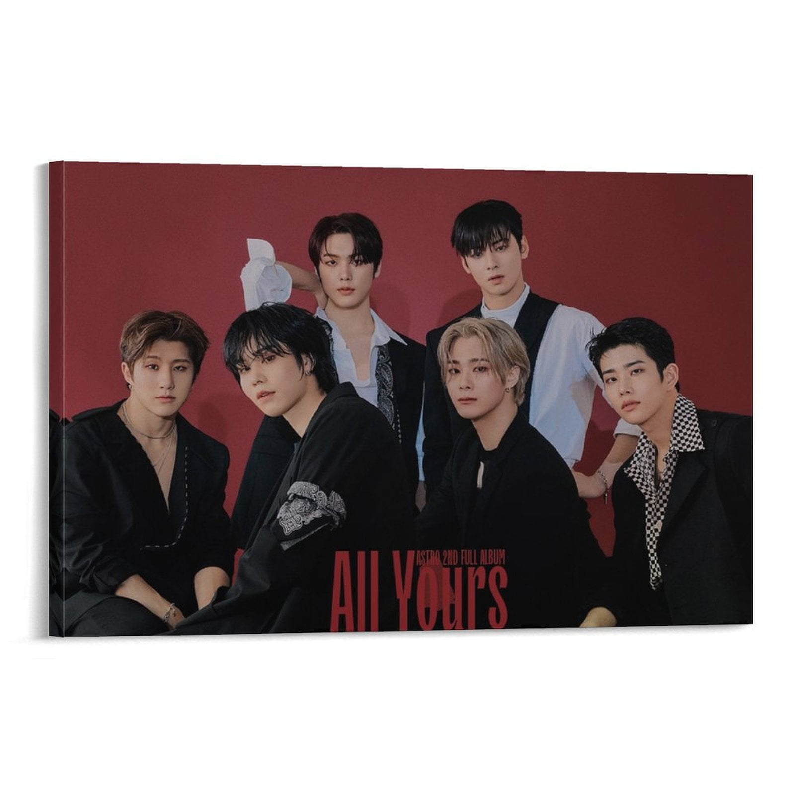 ASTRO Poster K-pop Canvas Art Poster and Wall Art Picture Print Modern ...