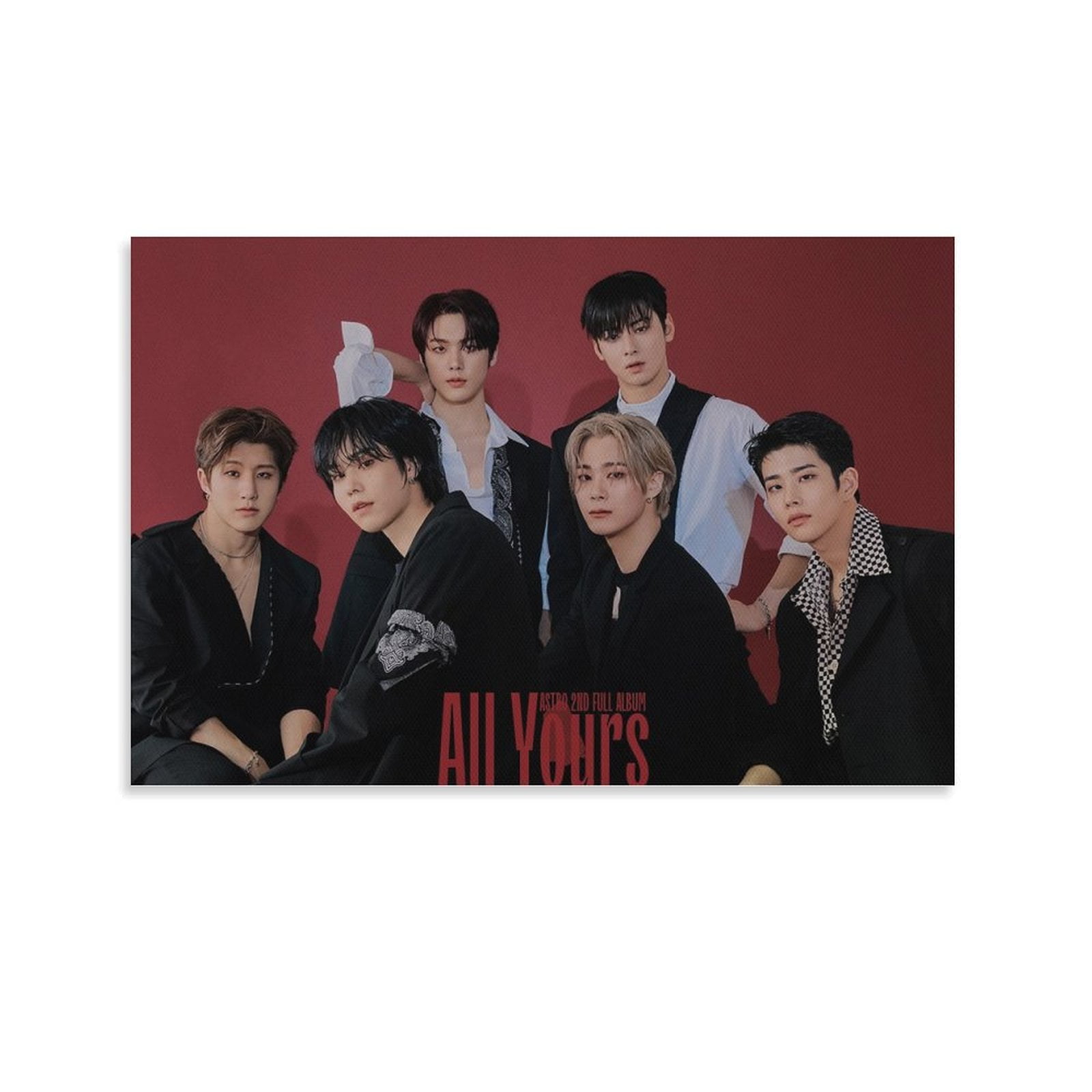 ASTRO Poster K-pop Poster Cool Artworks Painting Wall Art Canvas Prints ...