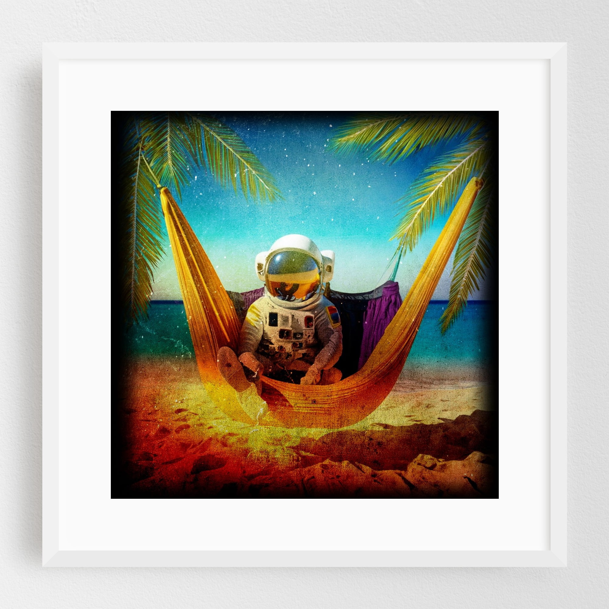ASTRONAUT IN A HAMMOCK image - Digital Art Astronaut Surrealism ...