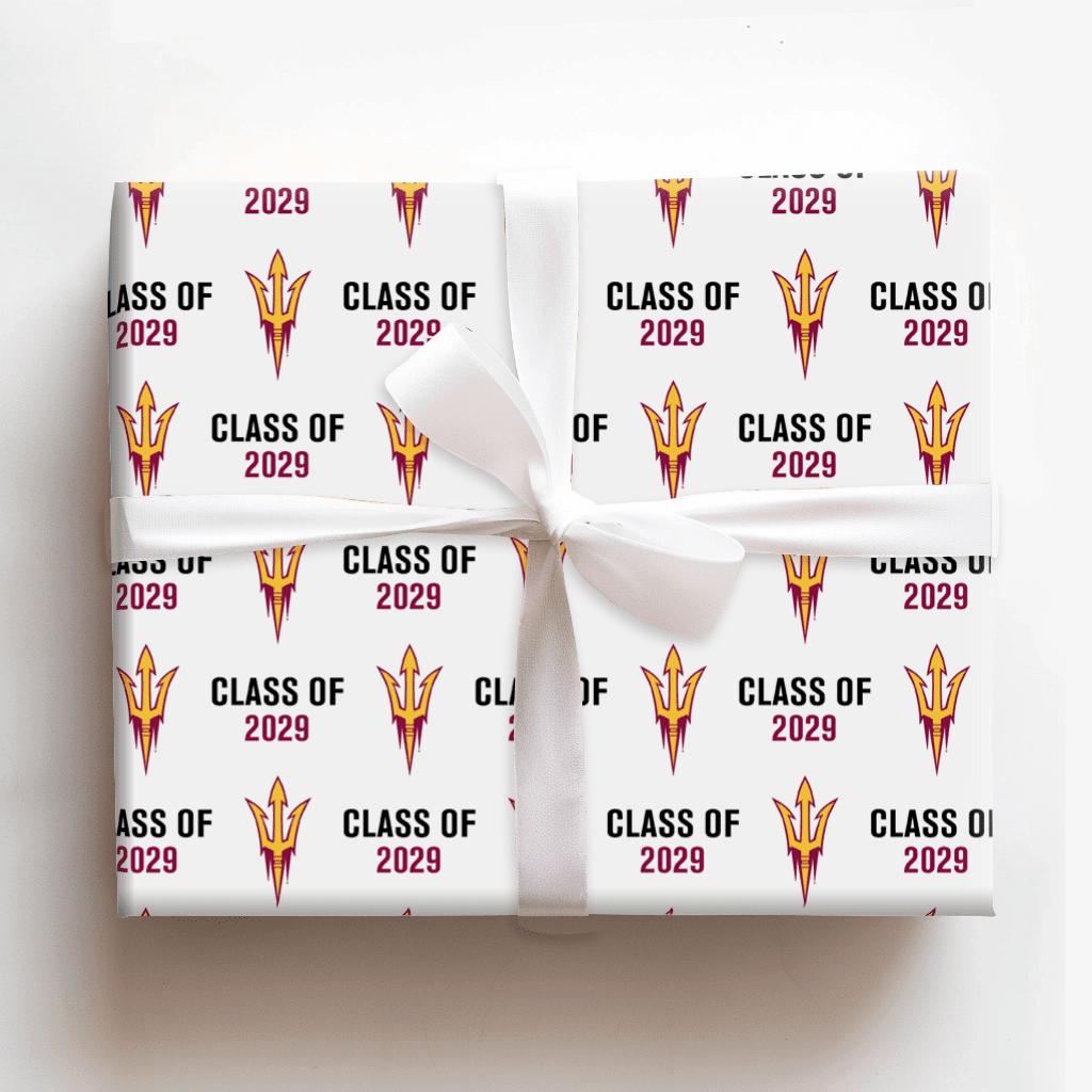 ASU Class of 2029 - Christmas Wrapping Paper Roll - Gift Wrap for ...