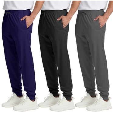 SMNDY 3 Pack Men's Active Athletic Casual Jogger Running Sweatpants ...