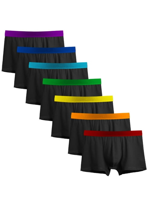 George Men's Regular Leg Boxer Briefs, 6-Pack - Walmart.com