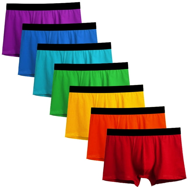 ASUDESIRE Men's Underwear Boxer Briefs Modal Cotton Trunks Super Soft ...