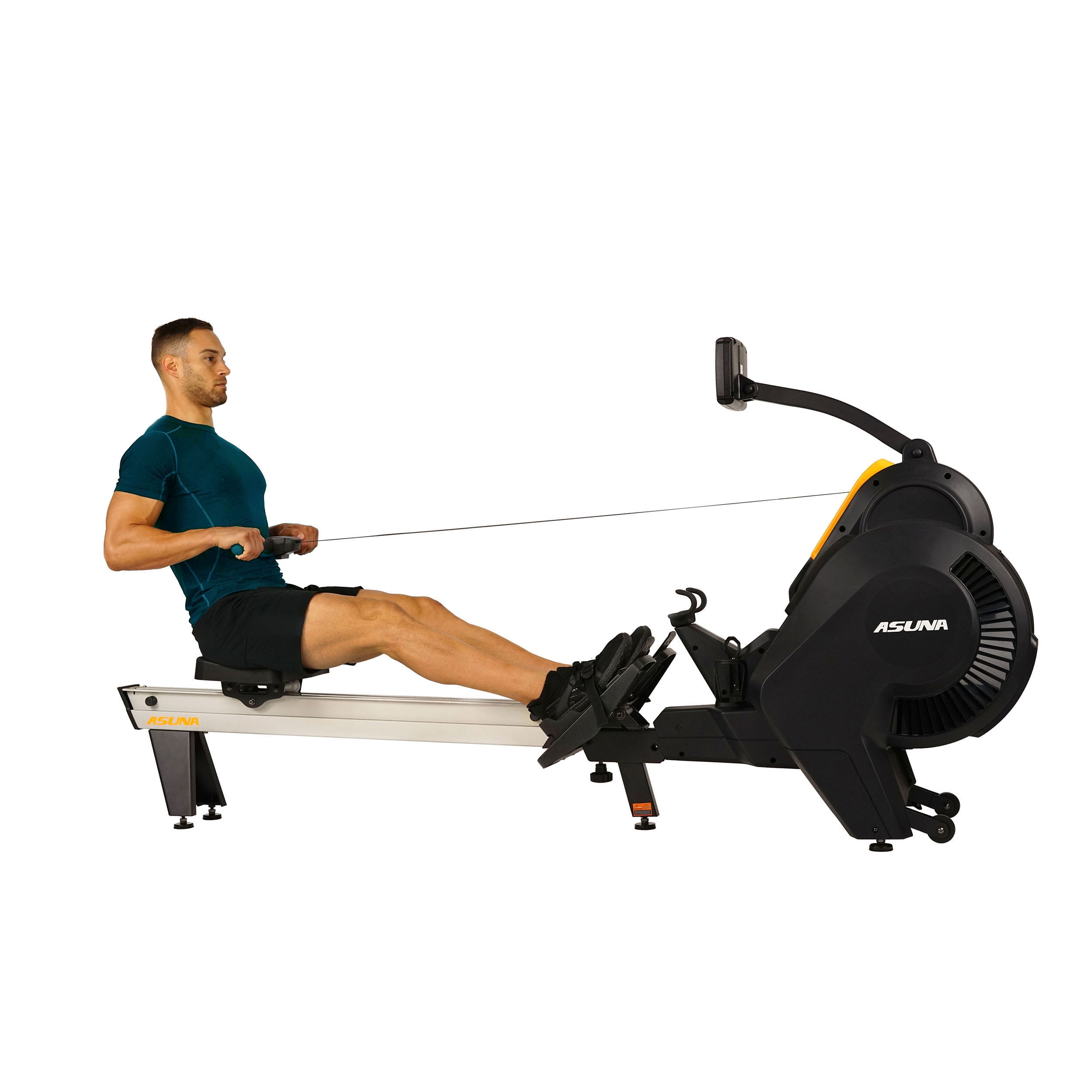 ASUNA Windmill Air Magnetic Rowing Machine with Dual Air and Magnetic ...