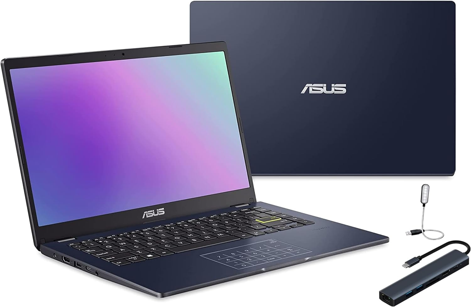 ASUS 14" Ultra Thin FHD PC Laptop, Intel Celeron N4020, 4GB RAM, 128GB ...