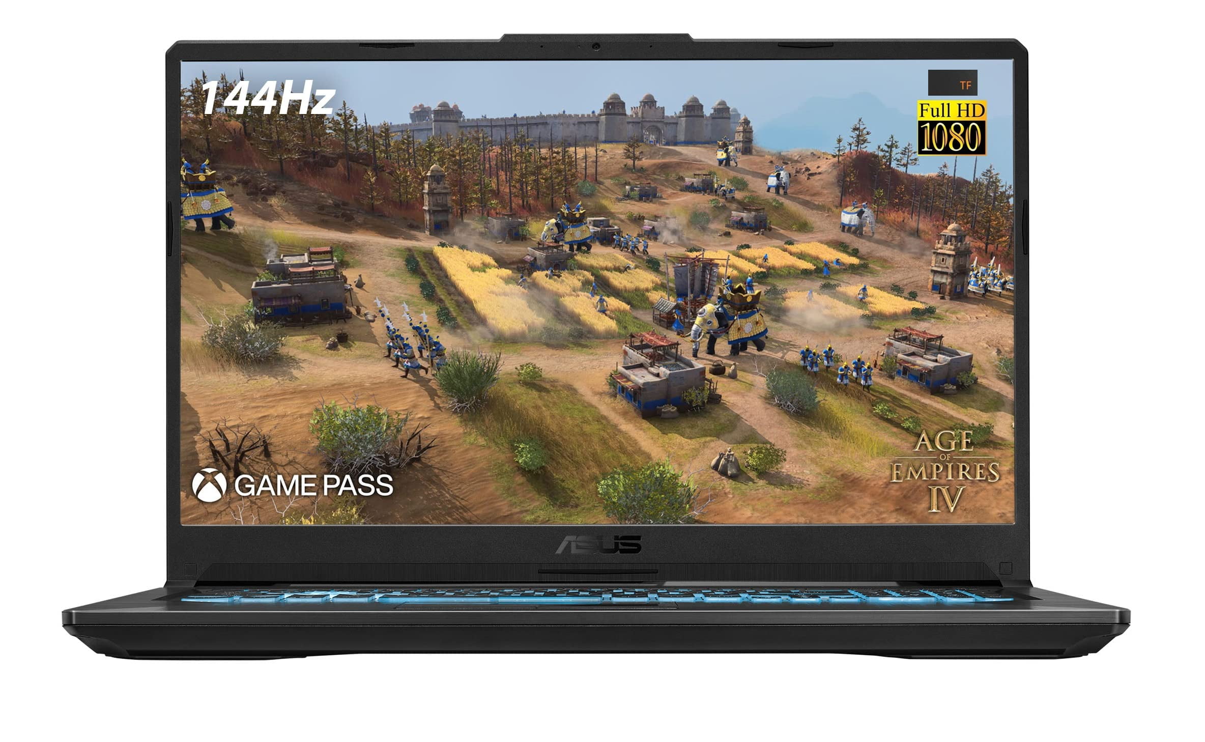 ASUS 2022 New TUF High-Performance Gaming Laptop: 15.6" FHD 144Hz IPS Display, AMD Gaming 8-Core ...