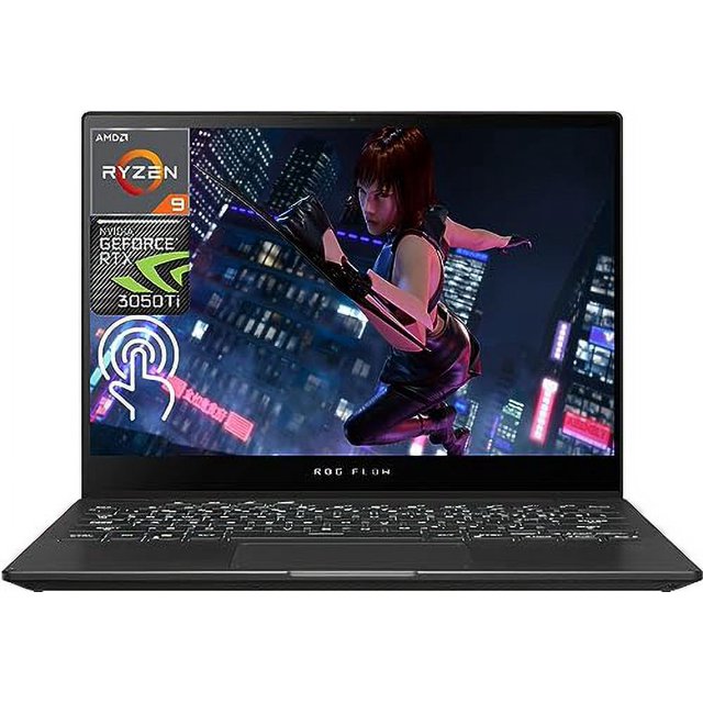 ASUS 2023 Newest ROG 2-in-1 Gaming Laptop, 13.4" WUXGA Touchscreen, AMD ...