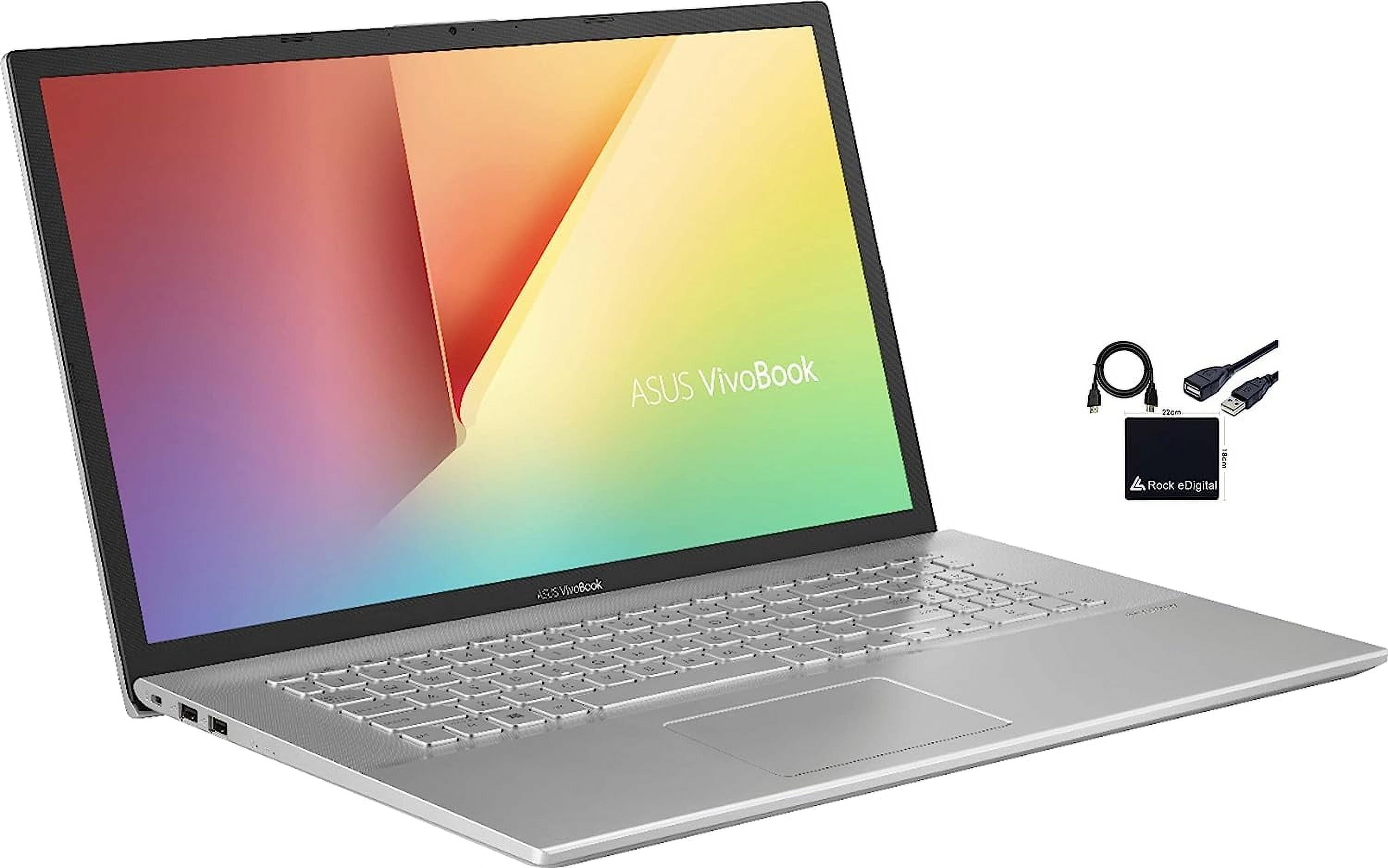 ASUS 2023 Vivobook 17.3" HD+ Display Laptop PC Intel 4-Core i5-1035G1 ...