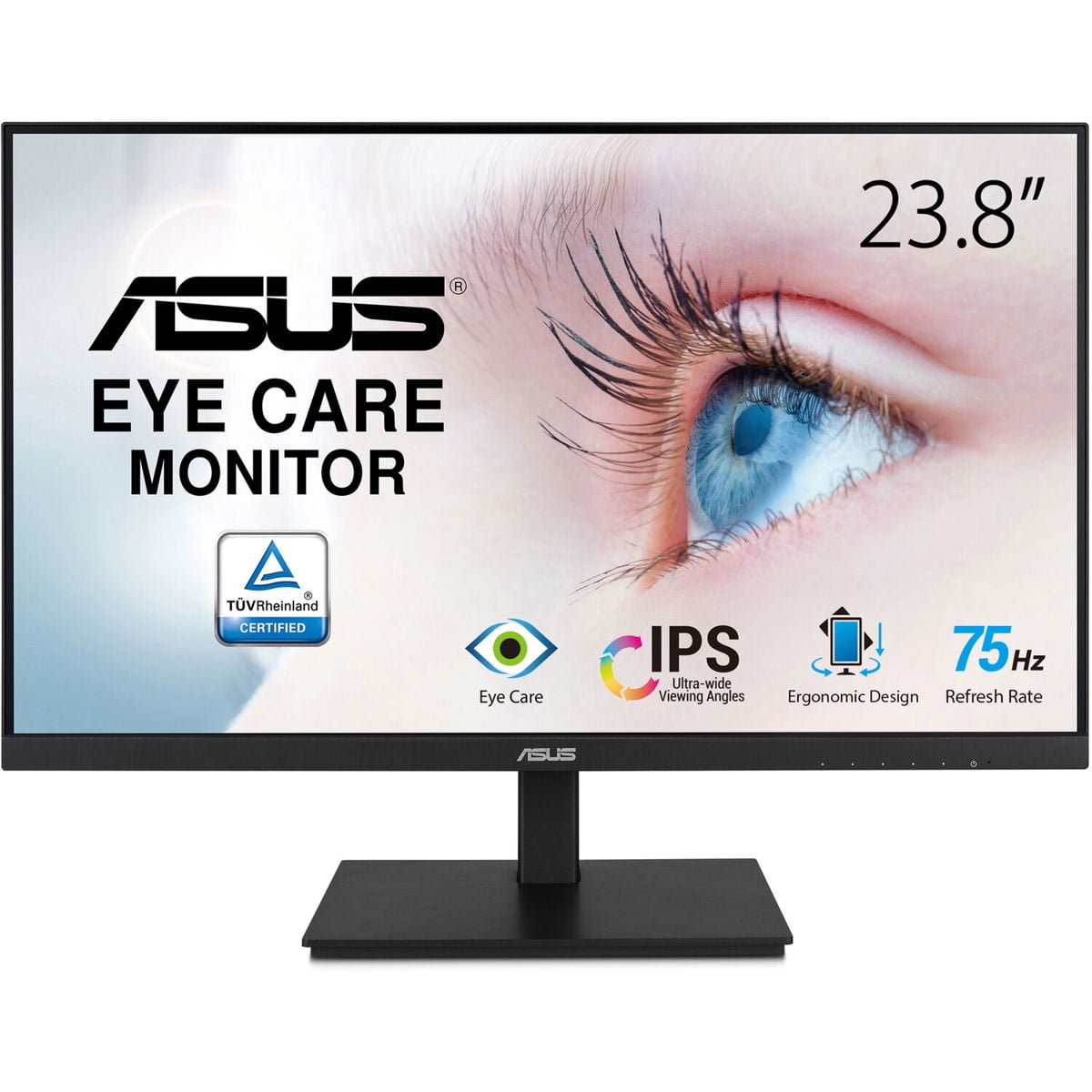 Asus VA24DQSB 23.8" Full HD IPS 75Hz 5ms LCD Desktop Monitor - Walmart.com