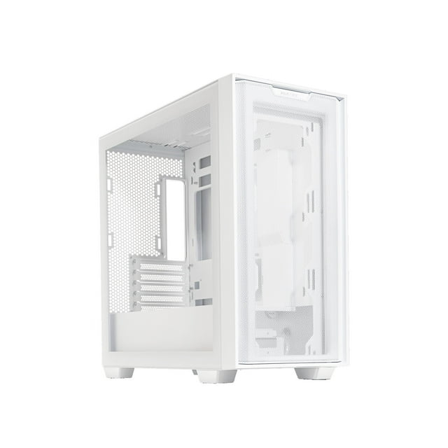 ASUS A21/WHT// Micro ATX Computer Case Steel / Plastic / Tempered Glass ...