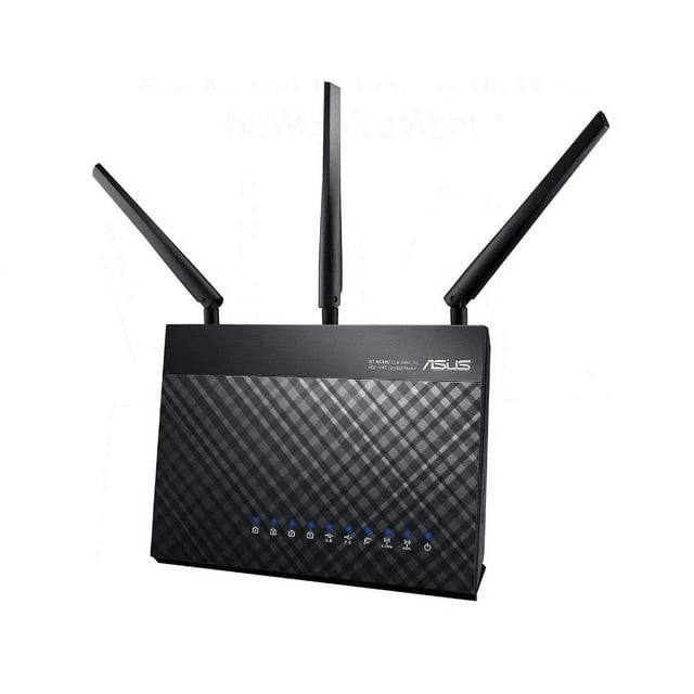 ASUS AC1900 WiFi Gaming Router RT-AC68U - Dual Band Gigabit Wireless Internet Router, Gaming ...