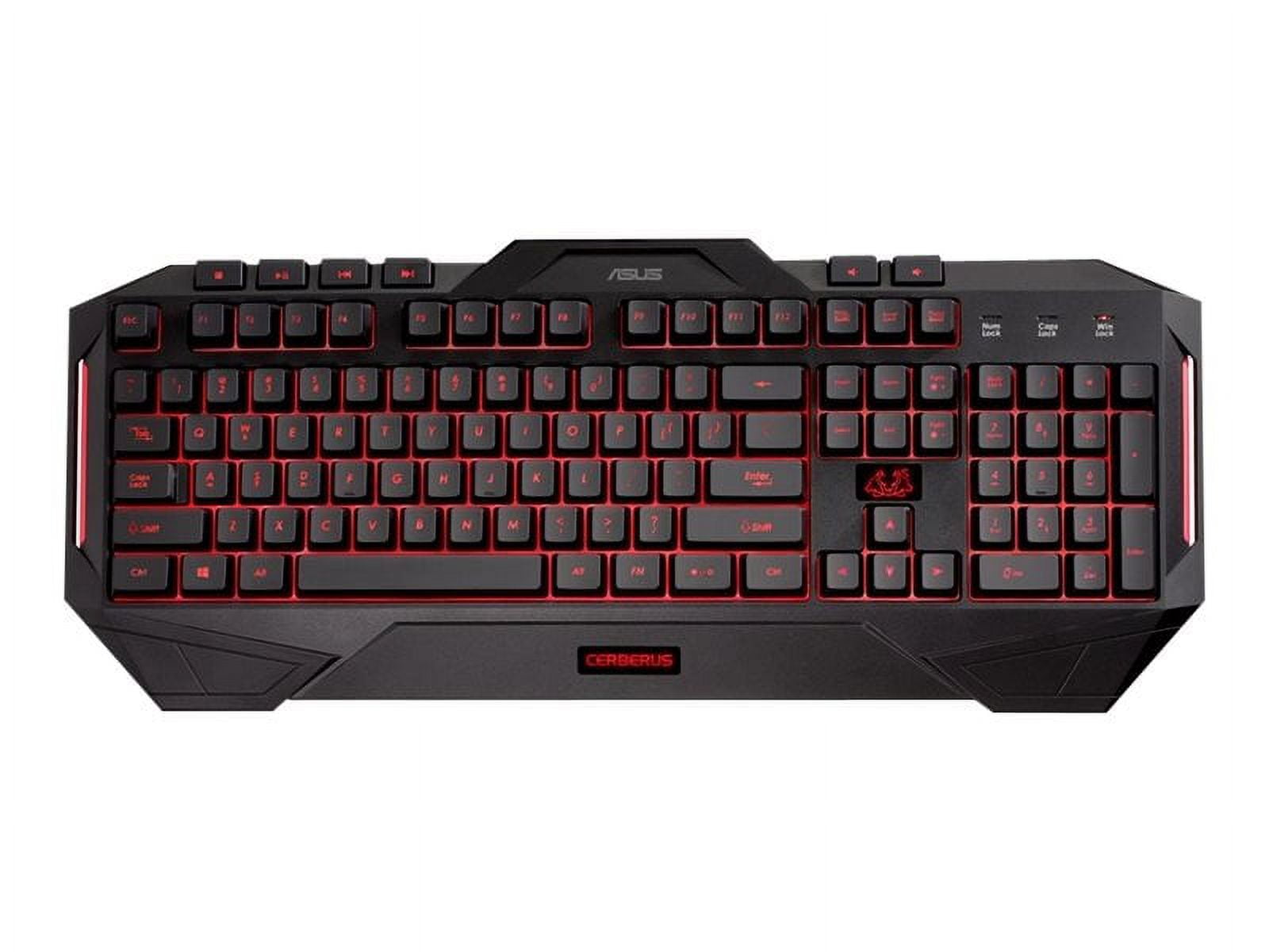 ASUS CERBERUS - Keyboard - backlit - USB - Walmart.com