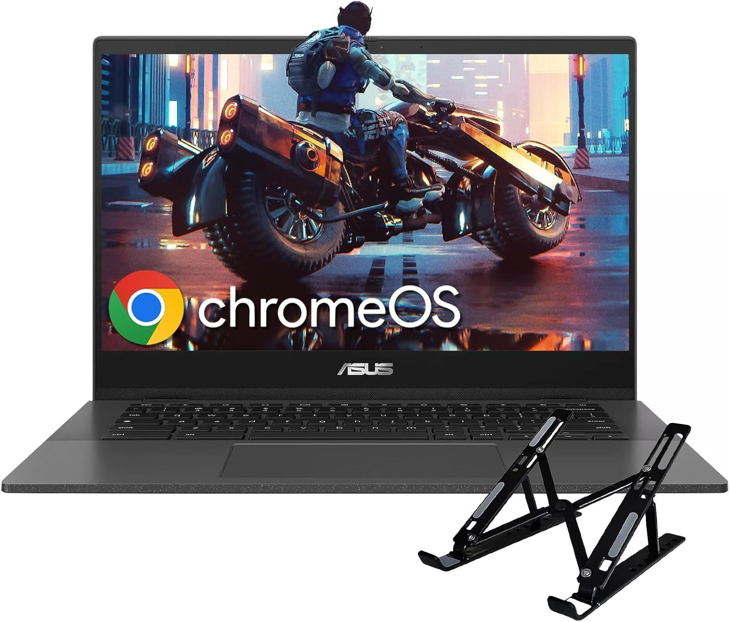 ASUS Chromebook CM1402 Laptop, 14" FHD Display, MediaTek Kompanio 520, 4 GB RAM, 64 GB eMMC ...