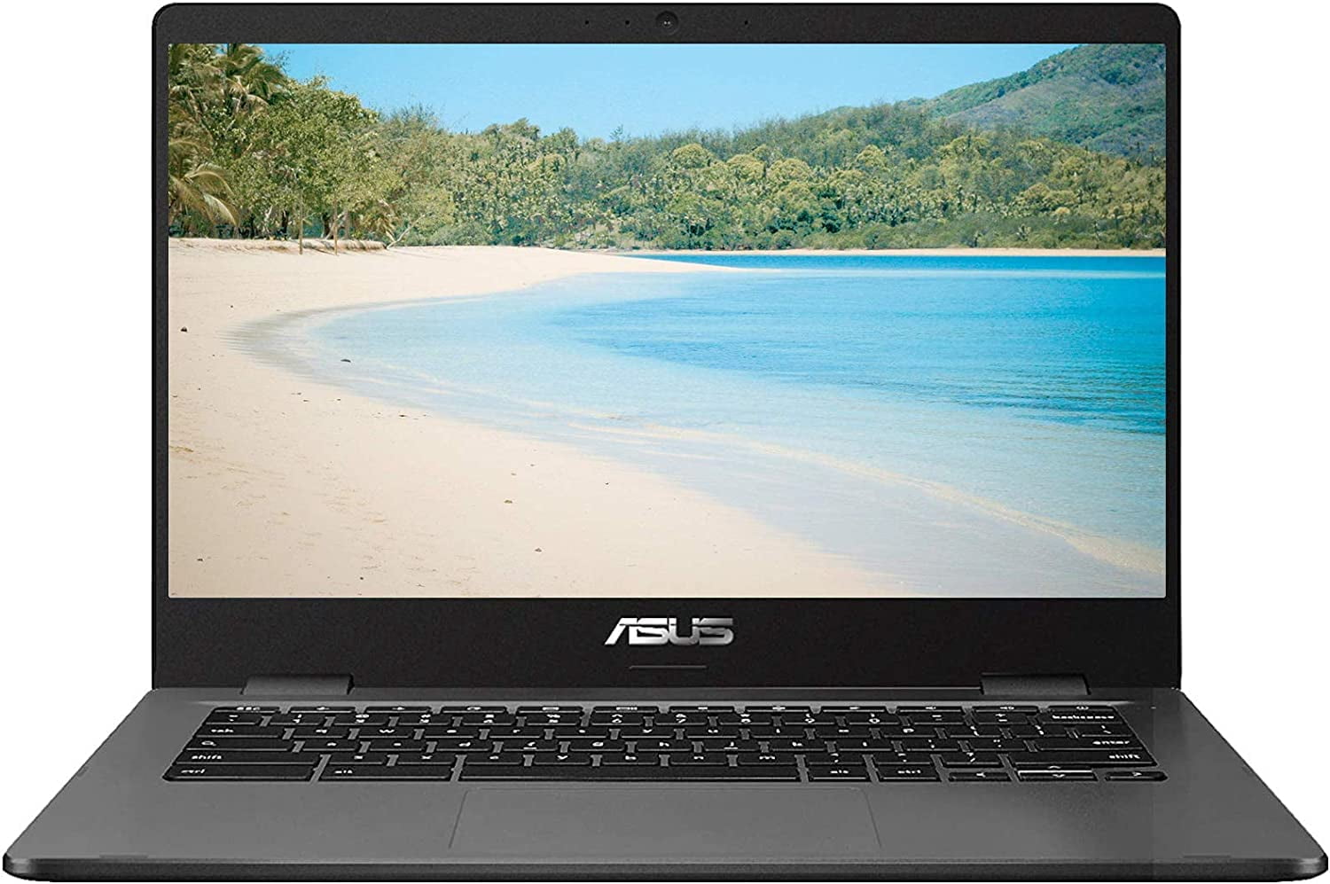 ASUS Chromebook Laptop, 14" HD(1366 x 768) Display, Intel Celeron N3350 ...