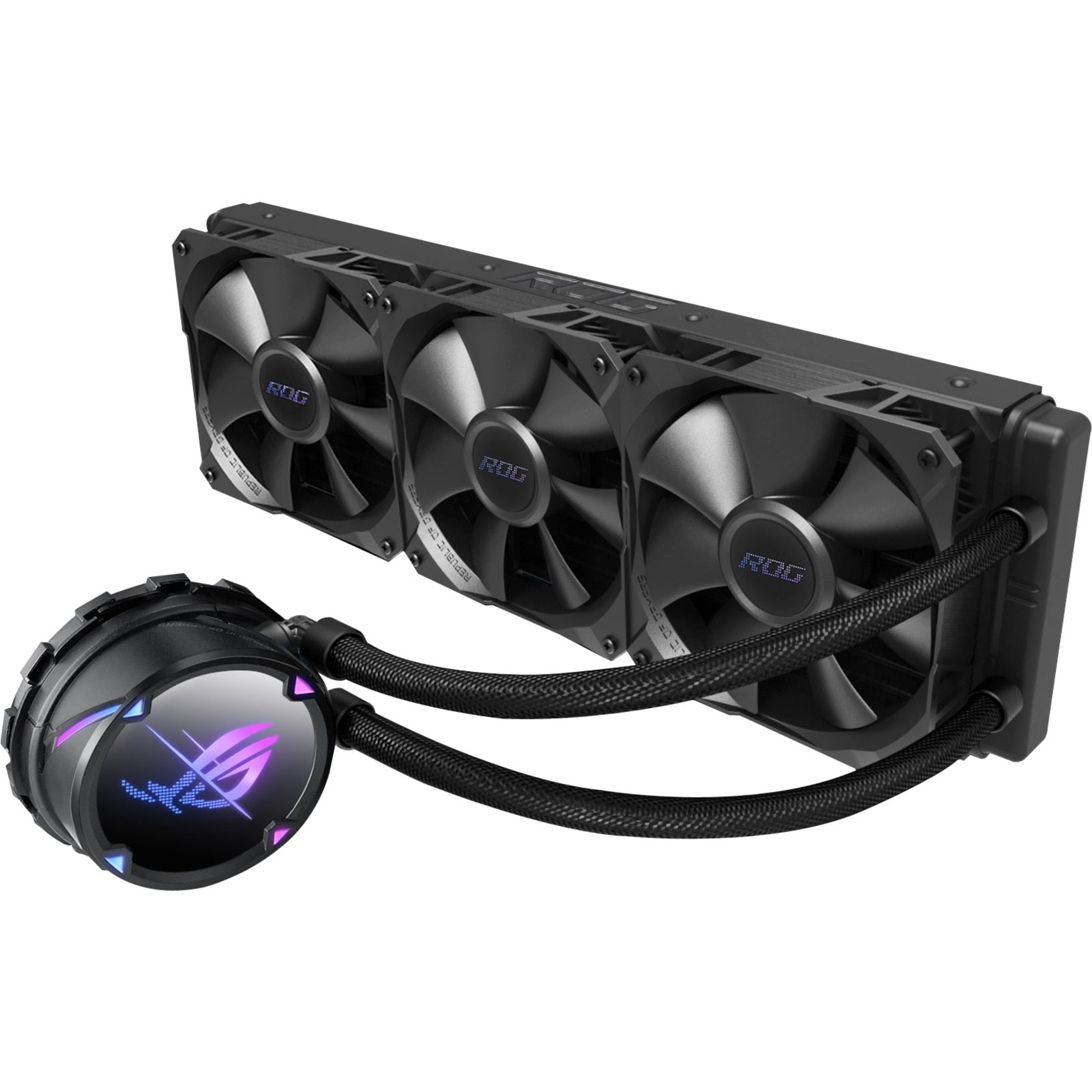 ASUS ROG Strix LC II 360 All-in-one AIO Liquid CPU Cooler 360mm ...
