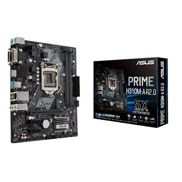 ASUS Intel LGA-1151 mATX Motherboard DDR4 2666MHz, SATA 6Gbps - Walmart.com