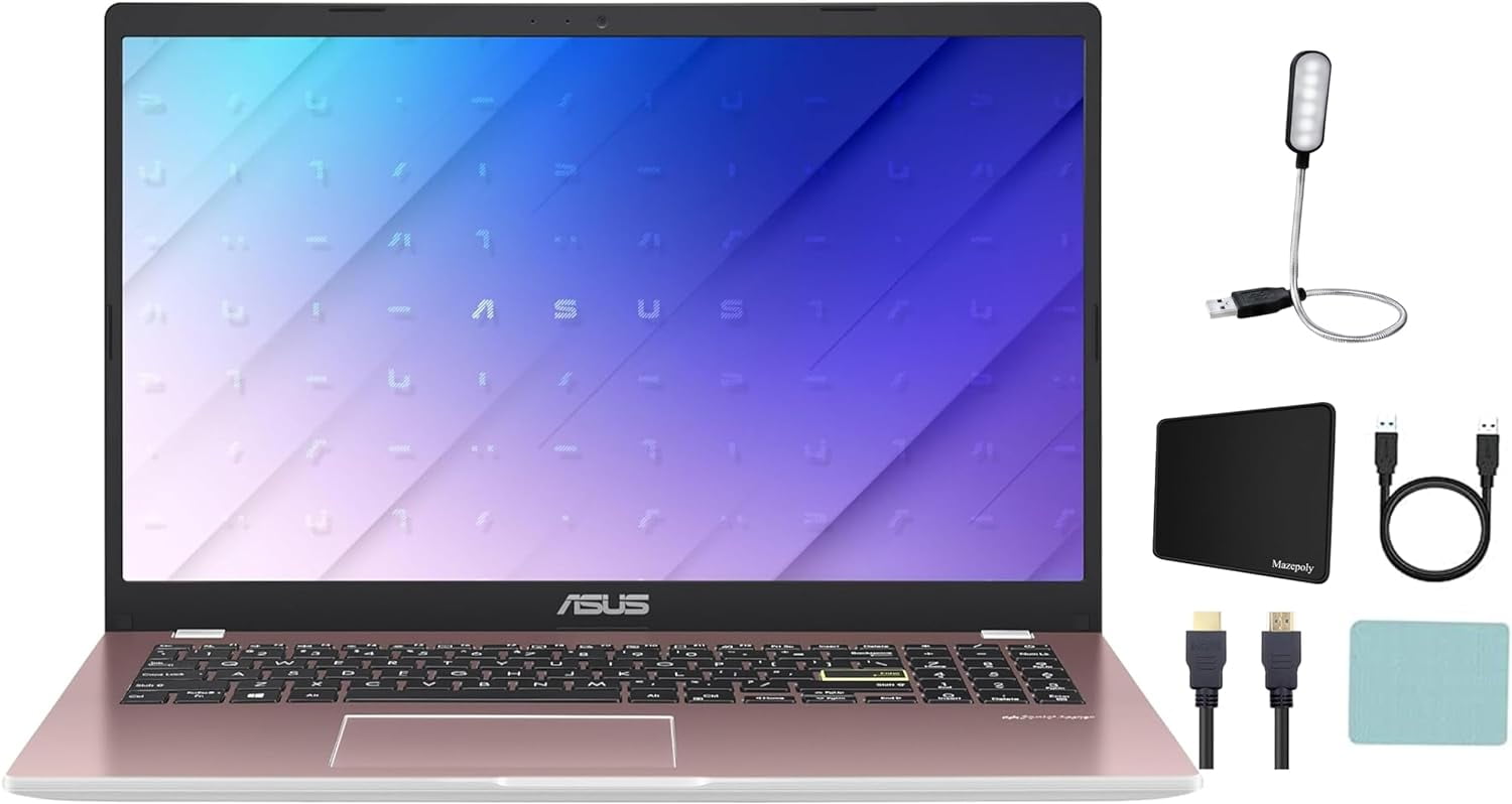 ASUS L510 15.6" FHD Student Laptop, Intel Celeron N4020 up to 2.8 GHz ...