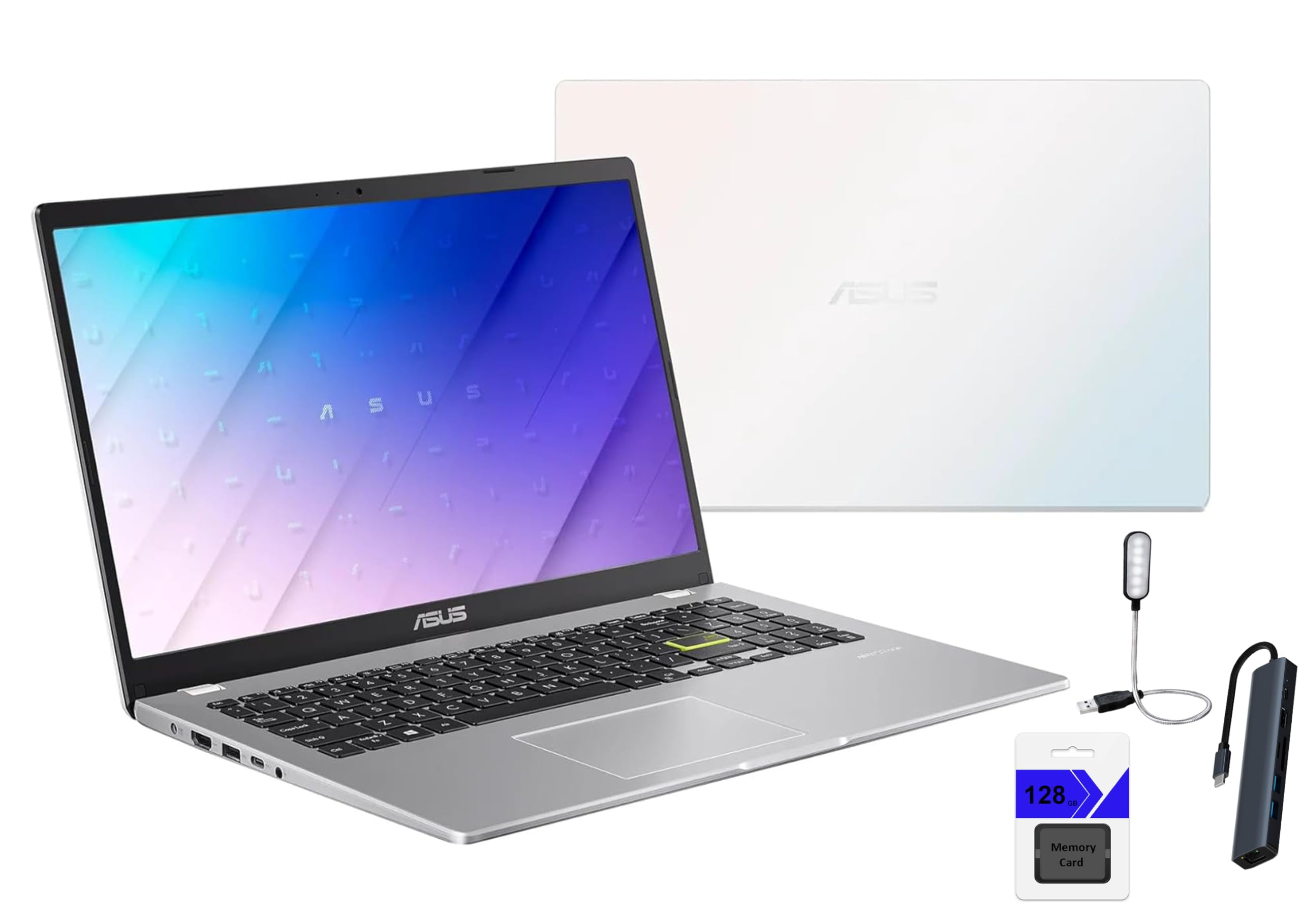 ASUS L510 15.6" FHD Student Laptop, Intel Celeron N4020, 4GB RAM, 128GB ...