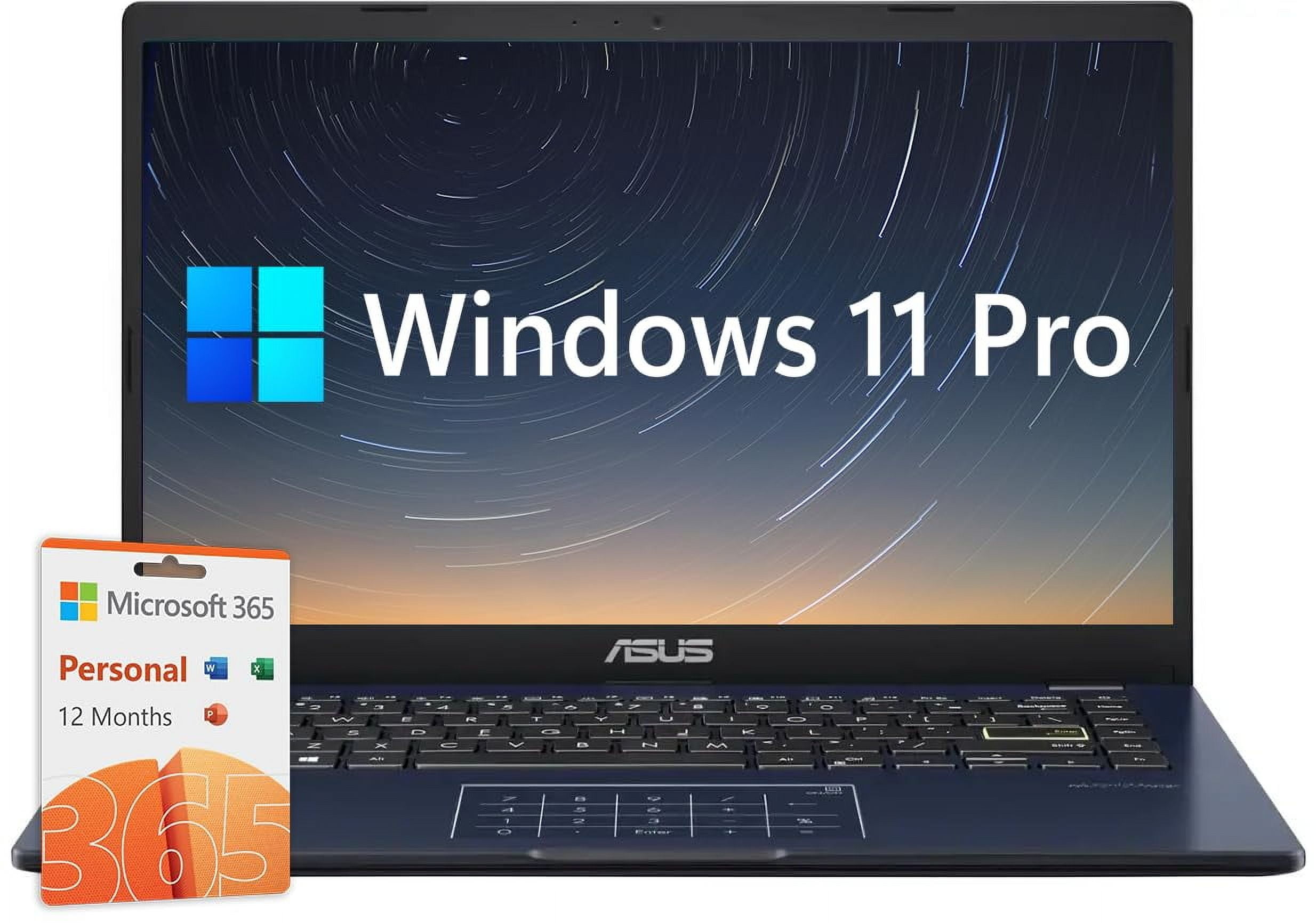 ASUS Laptop, 14" FHD LED Business and Student Laptop Computer, Windows ...