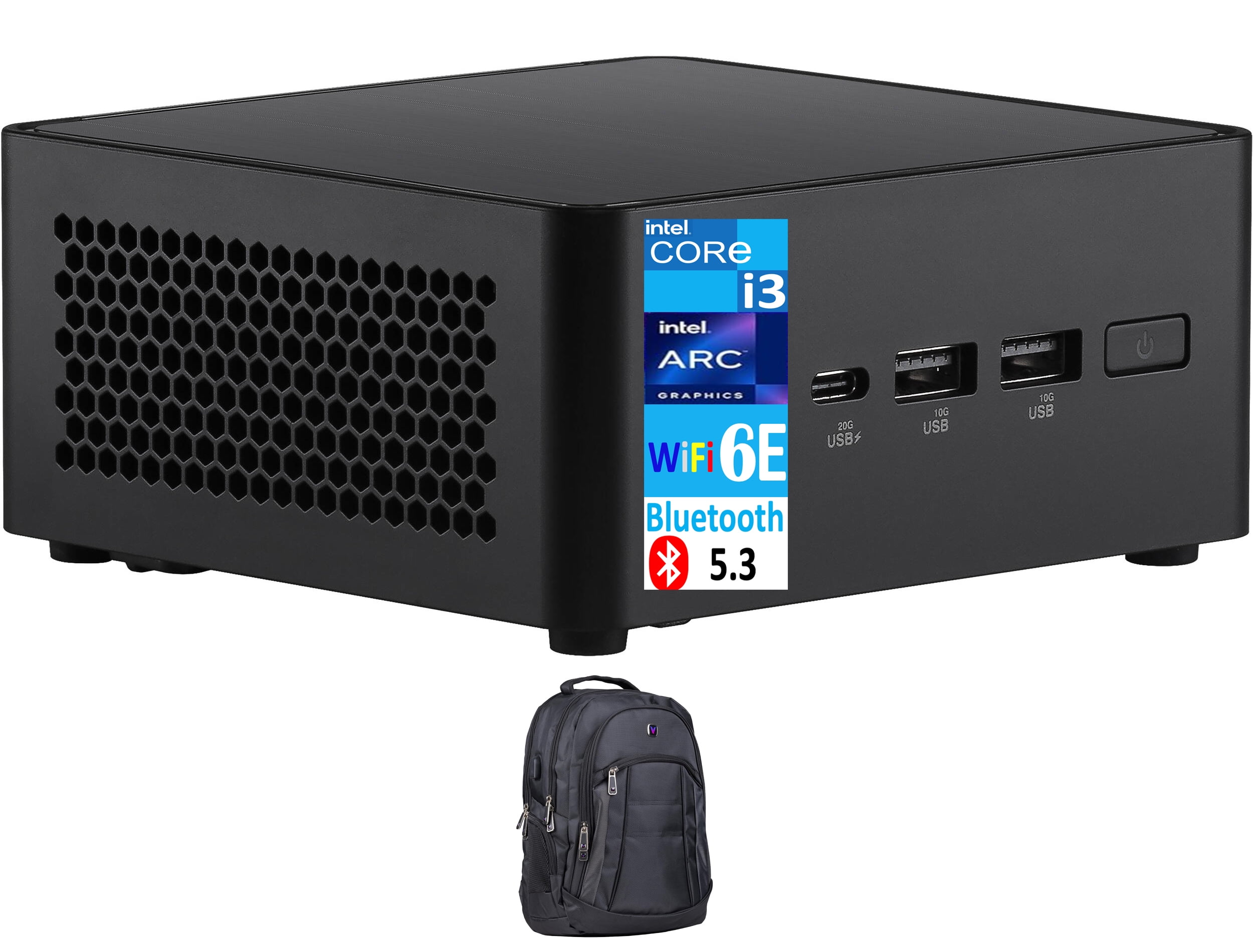 ASUS NUC 14 Pro Mini Desktop (Intel Core 3 100U, Intel Graphics Shared ...