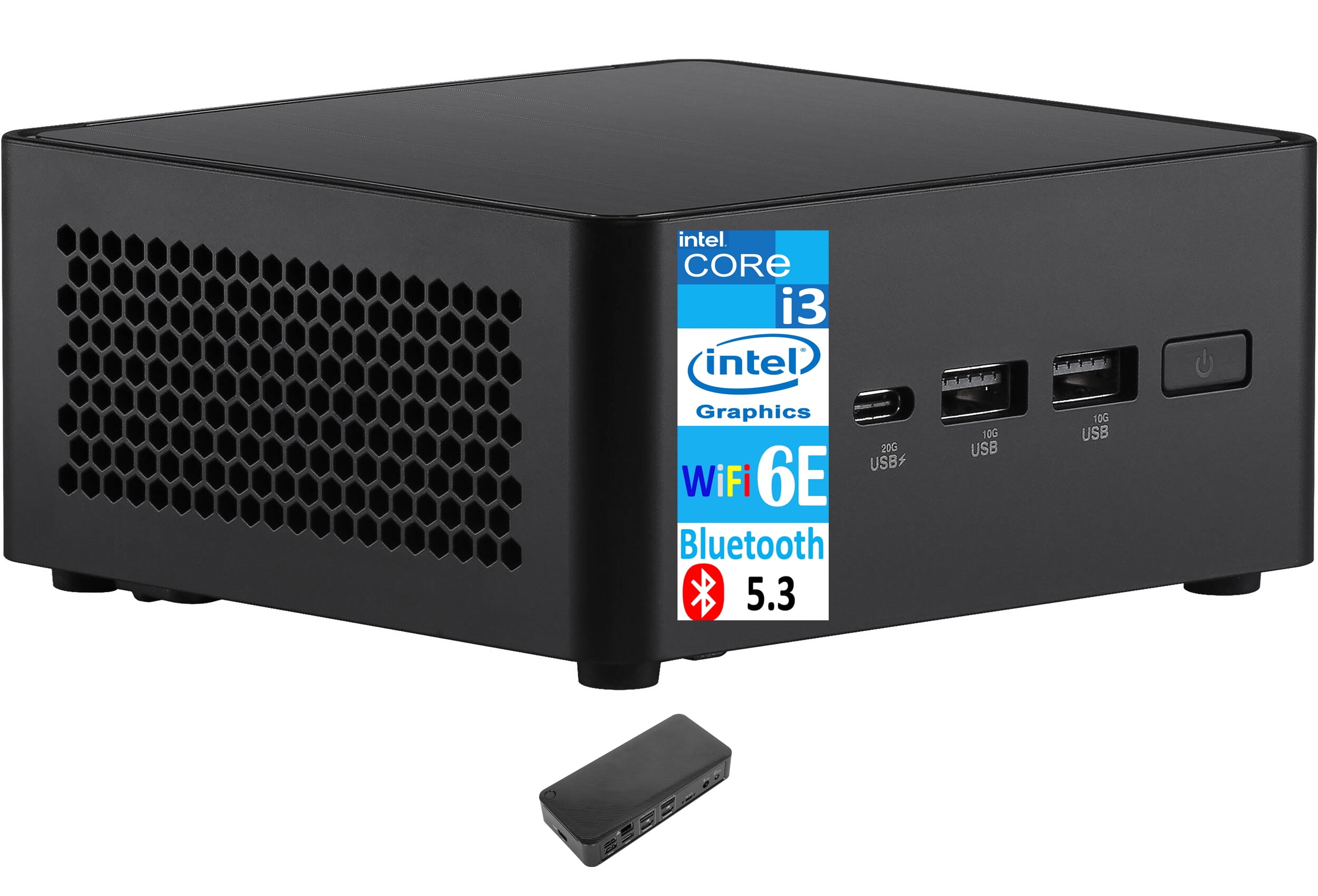 ASUS NUC 14 Pro Slim Mini Desktop (Intel Core 3 100U, Intel Graphics ...