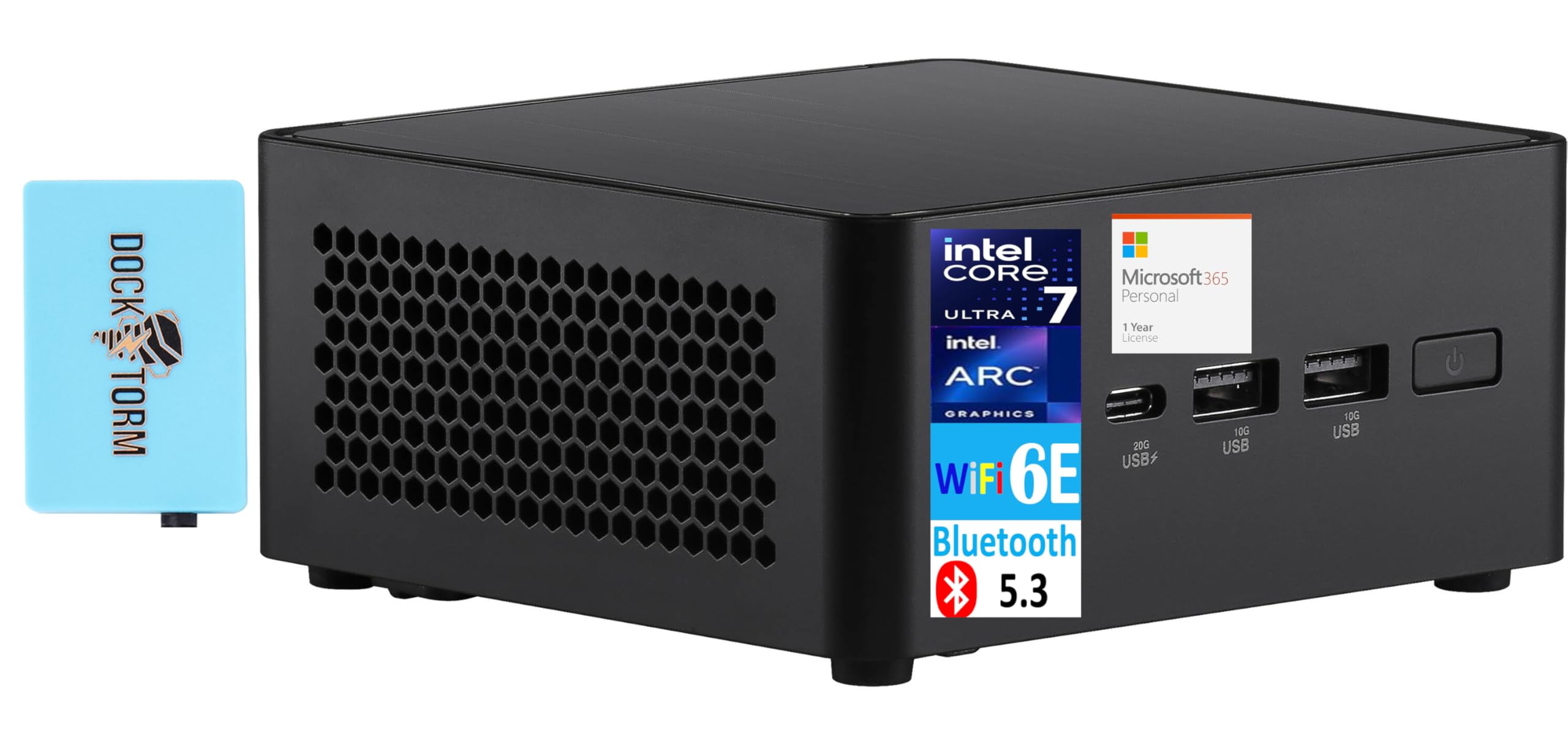 ASUS NUC 14 Pro Tall AI Powered Mini Desktop (Intel Ultra 7-155H, Intel Arc, 64GB DDR5, 2TB PCIe ...