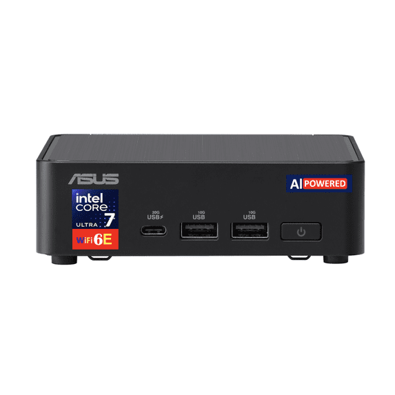 ASUS NUC AI Powered Mini Desktop (Intel Ultra 7- 165H, , 8GB DDR5 ...
