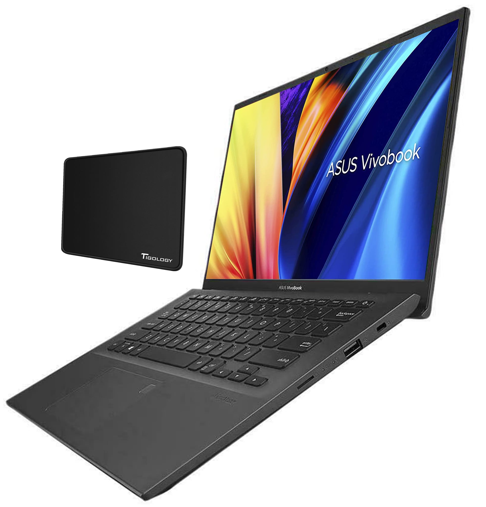 ASUS Newest VivoBook 14-inch FHD 1080p Laptop PC, AMD Ryzen 7 3700U ...