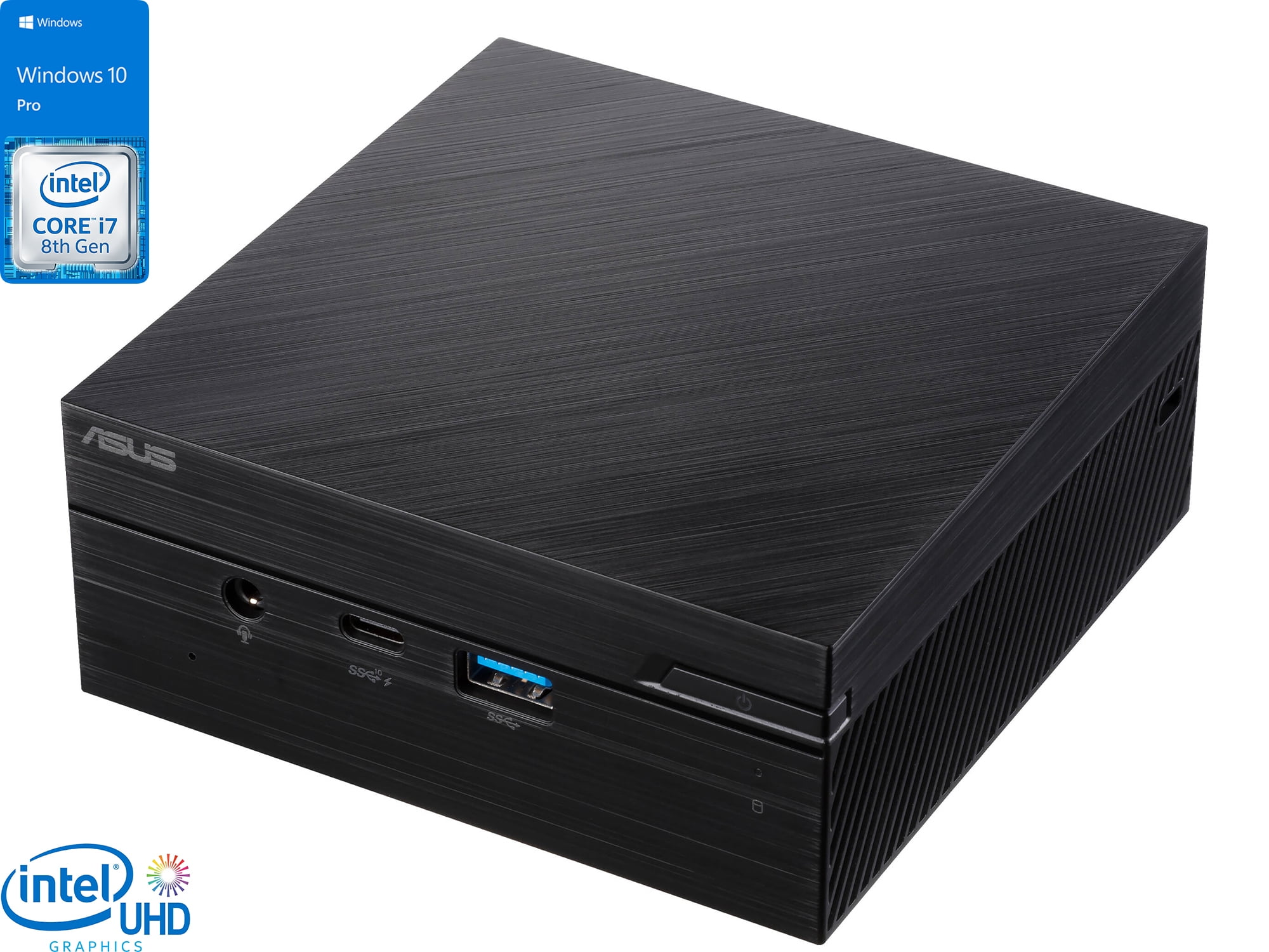 ASUS PN61 Mini PC, Intel Core i7-8565U Upto 4.6GHz, 16GB RAM, 128GB ...