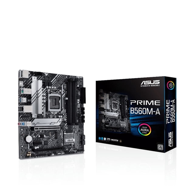 ASUS PRIME B560M-A - Motherboard - micro ATX - LGA1200 Socket - B560 ...