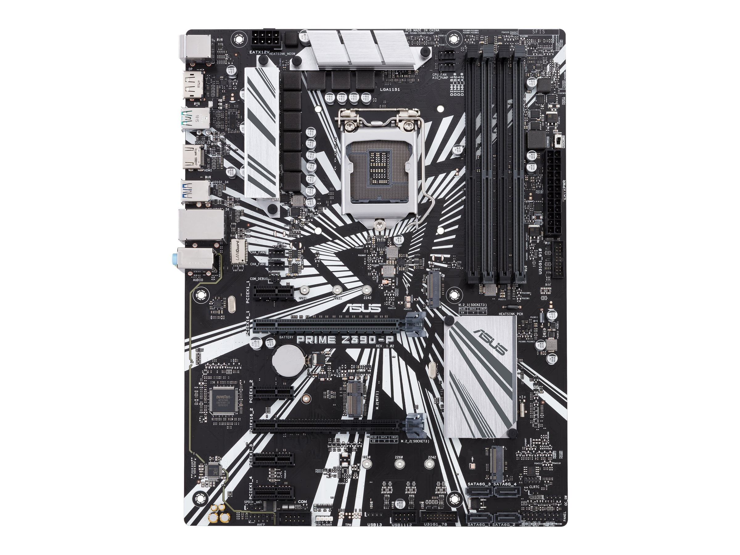 ASUS PRIME Z390-P - Motherboard - ATX - LGA1151 Socket - Z390 Chipset ...