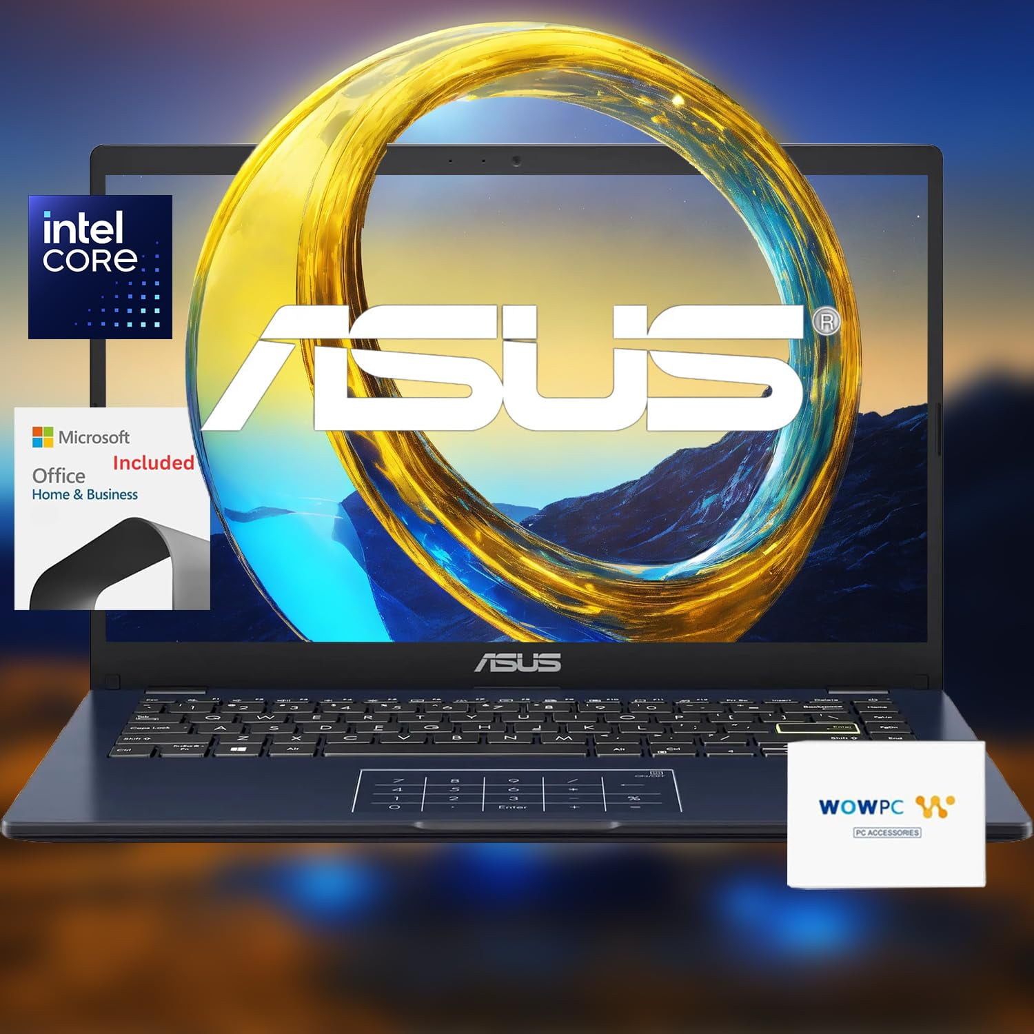 ASUS Portable Go 14" Laptop for Casual/Business • 1 Year Microsoft 365 ...