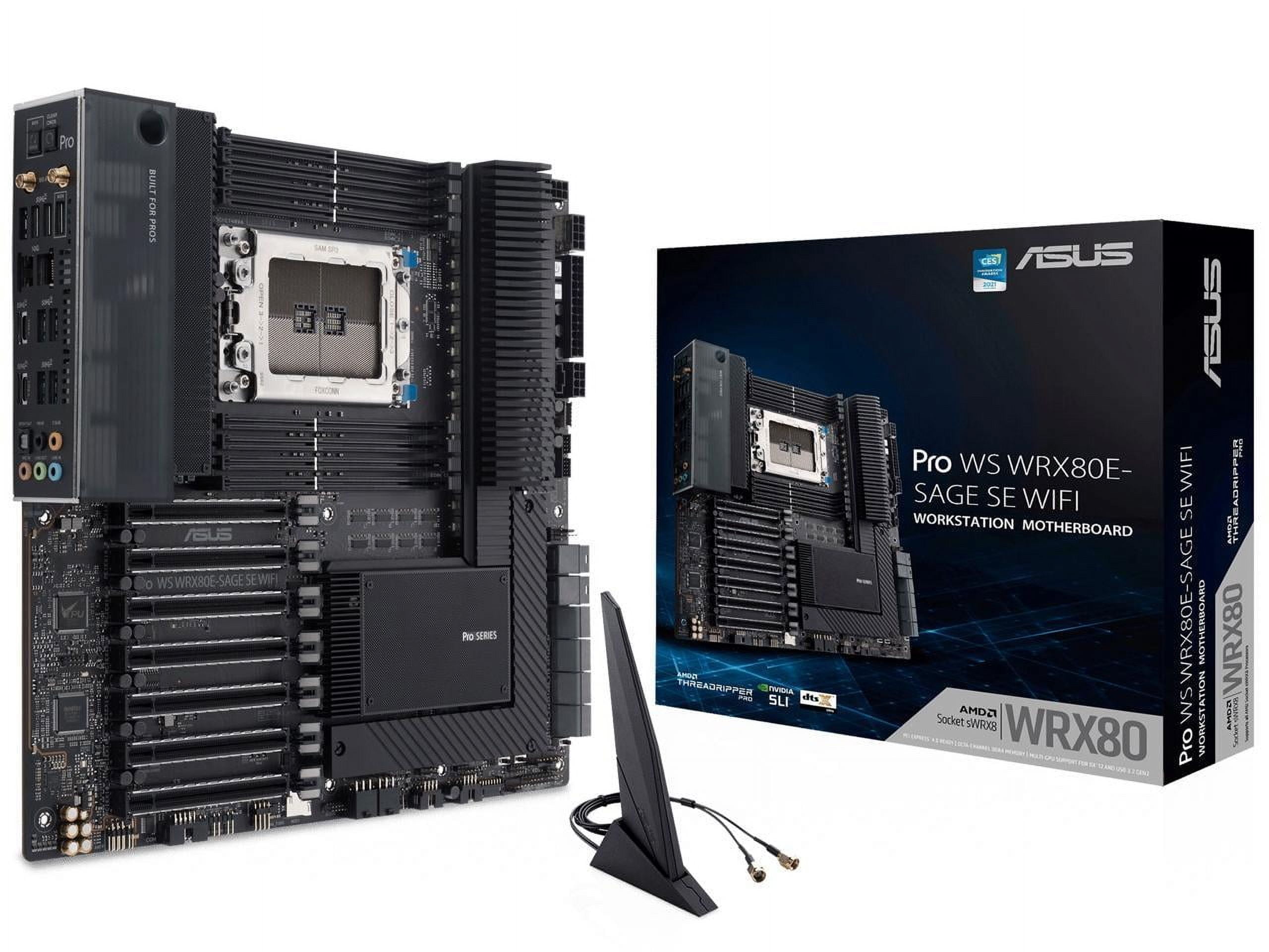 ASUS Pro WS WRX80E-SAGE SE WIFI - ATX Motherboard - Socket sWRX8 - AMD ...
