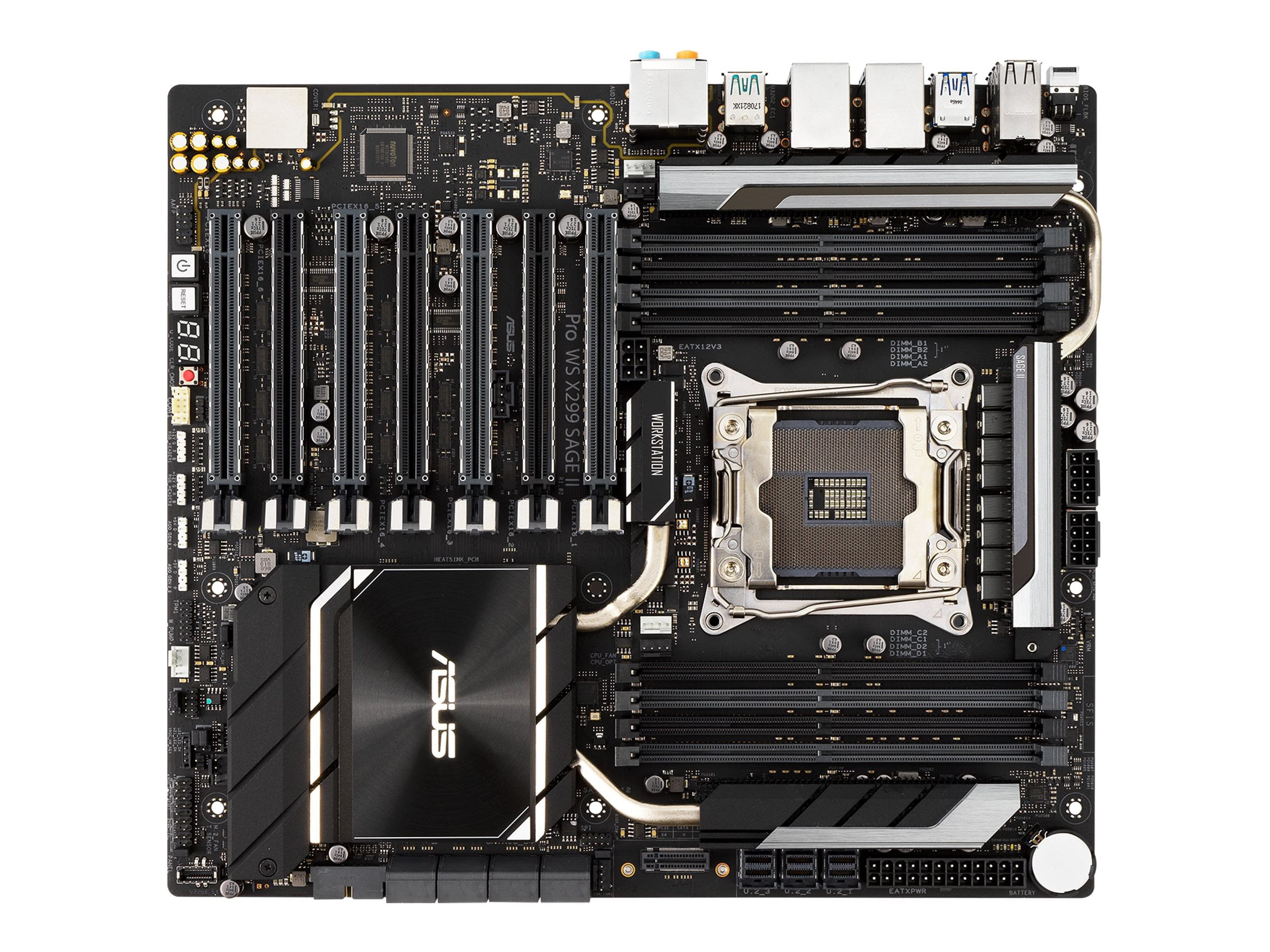 ASUS Pro WS X299 Sage II | SSI CEB Motherboard | LGA2066 Socket | X299 ...