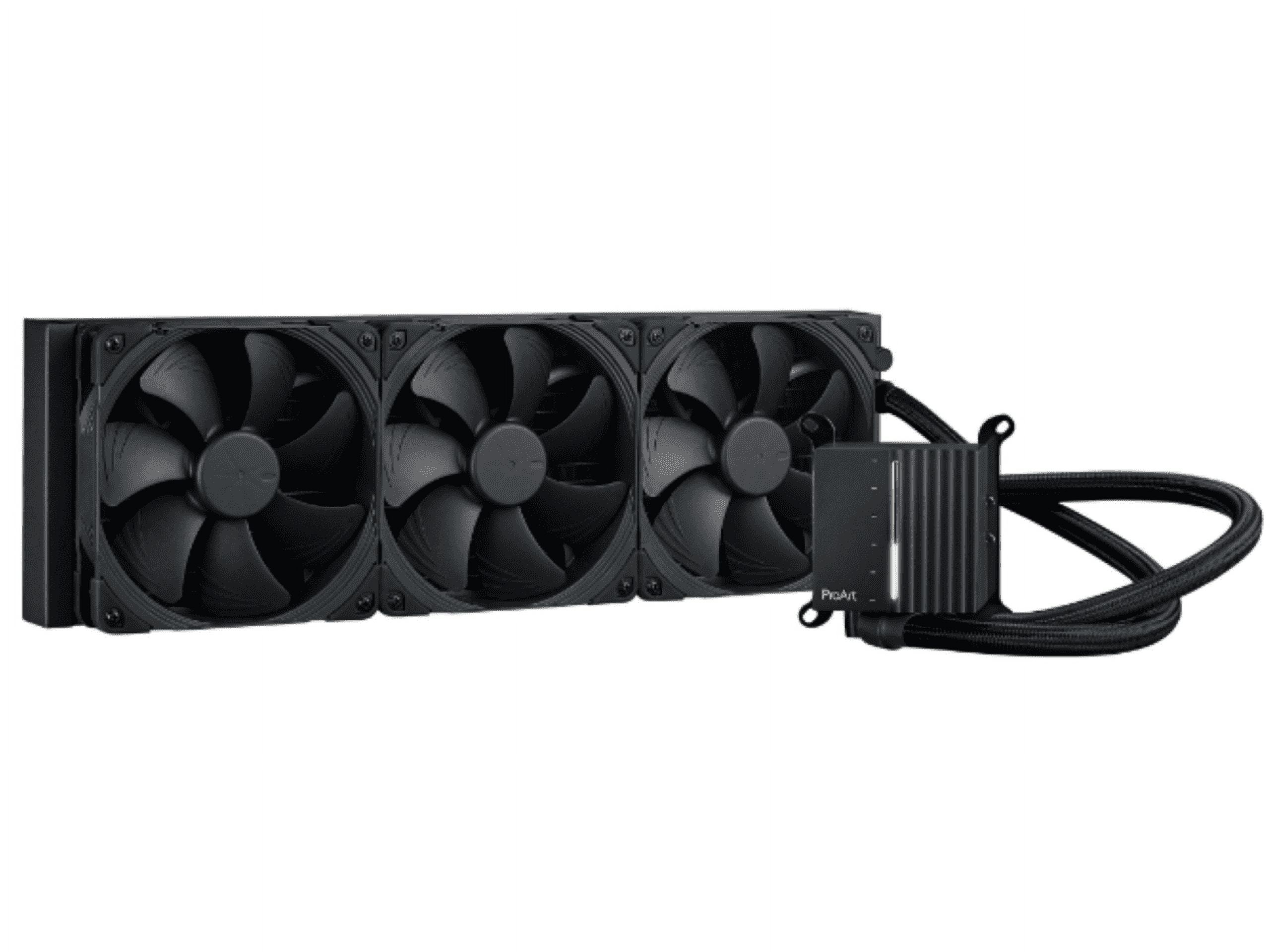ASUS ProArt LC 420 all-in-one CPU liquid cooler with illuminated system ...