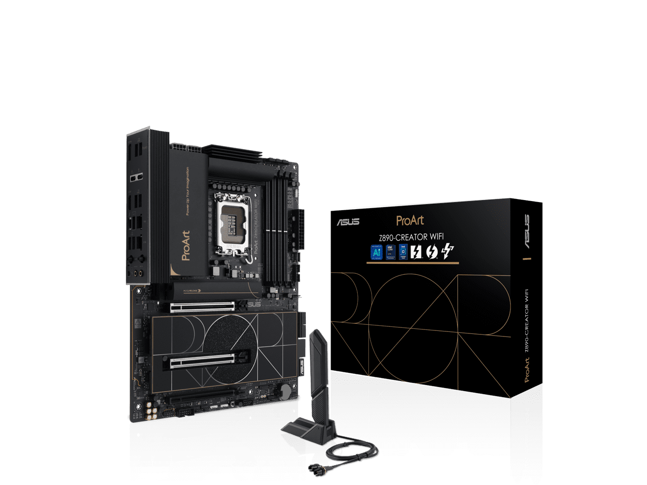 Asus ProArt PROART Z890-CREATOR WIFI Workstation Motherboard - Intel Z890 Chipset - Walmart.com