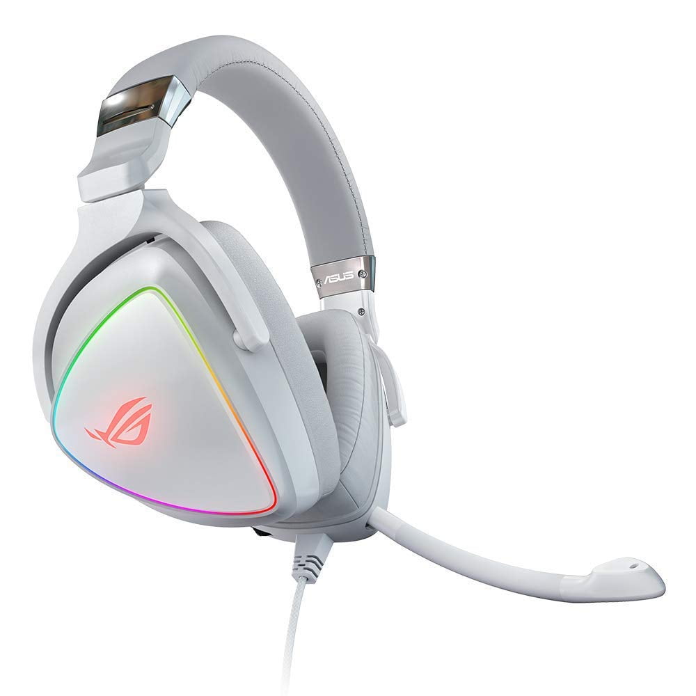 ASUS RGB Gaming Headset ROG Delta | Hi-Res ESS Quad-DAC, Circular RBG ...