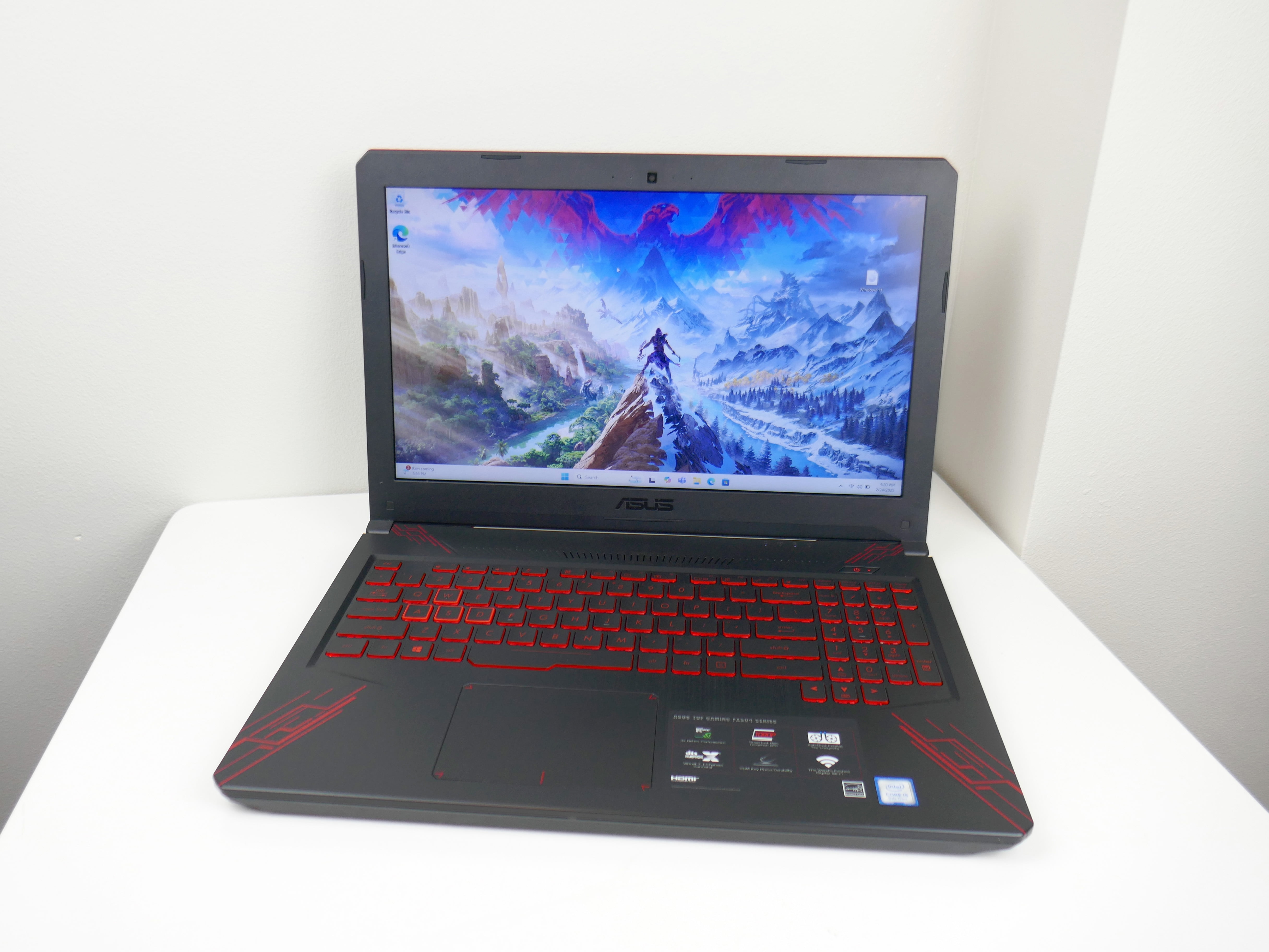 Pre-Owned ASUS ROG FX504G 15.6" Laptop i5-8300H 32GB RAM 512GB SSD+1TB HDD NVIDIA GTX 1050 ...