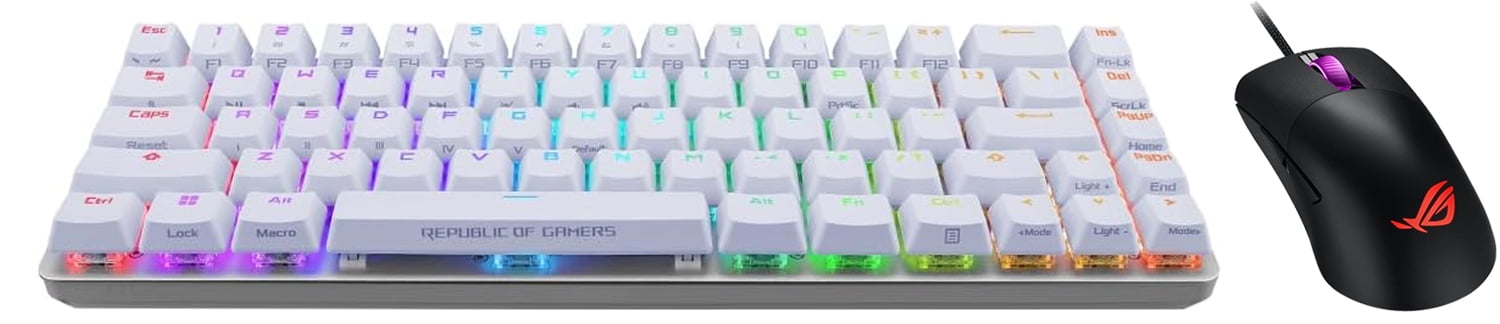 ASUS ROG Falchion Ace 65% Compact Gaming Keyboard, Bundle with ROG ...