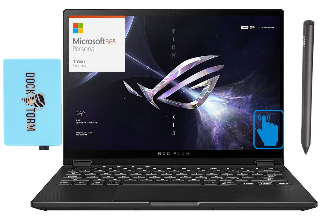 ASUS ROG Flow X13 Gaming/Entertainment 2-in-1 Gaming LaptopAMD Ryzen 9 7940HS 8-Core, 13.4in 165 ...