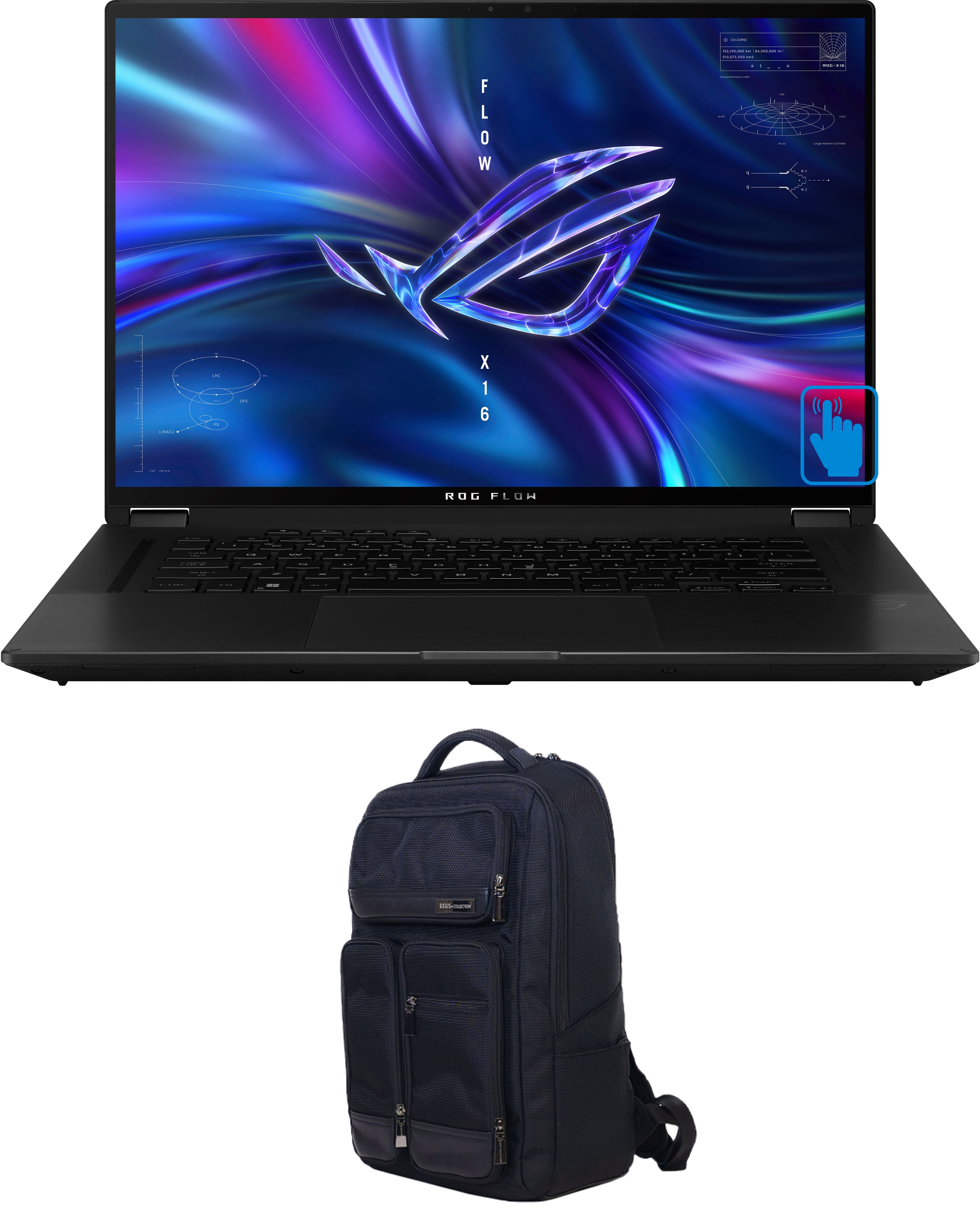 ASUS ROG Flow X16 GV601 Gaming/Entertainment Laptop (AMD Ryzen 9 6900HS ...