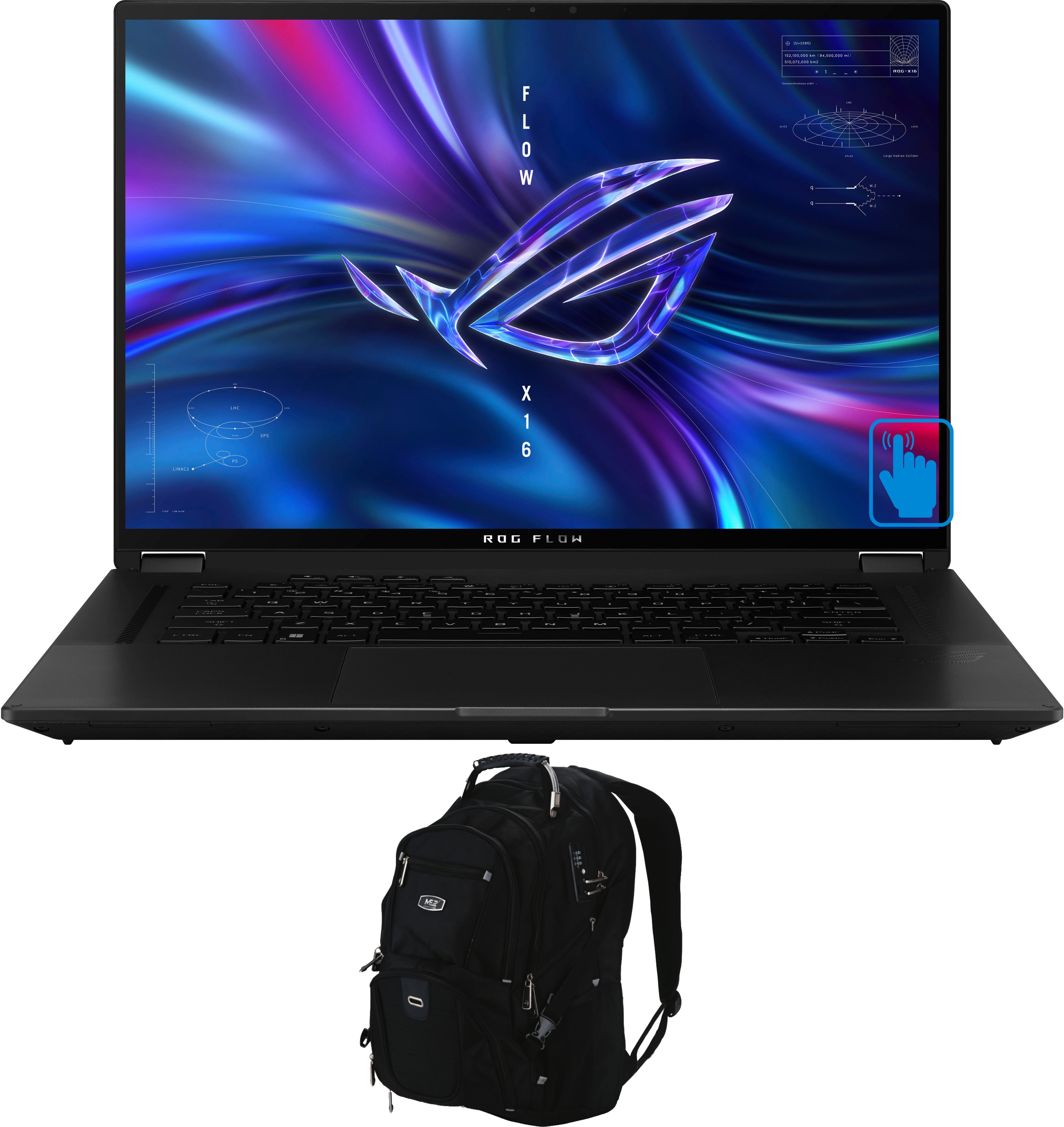ASUS ROG Flow X16 GV601 Gaming/Entertainment Laptop (AMD Ryzen 9 6900HS ...