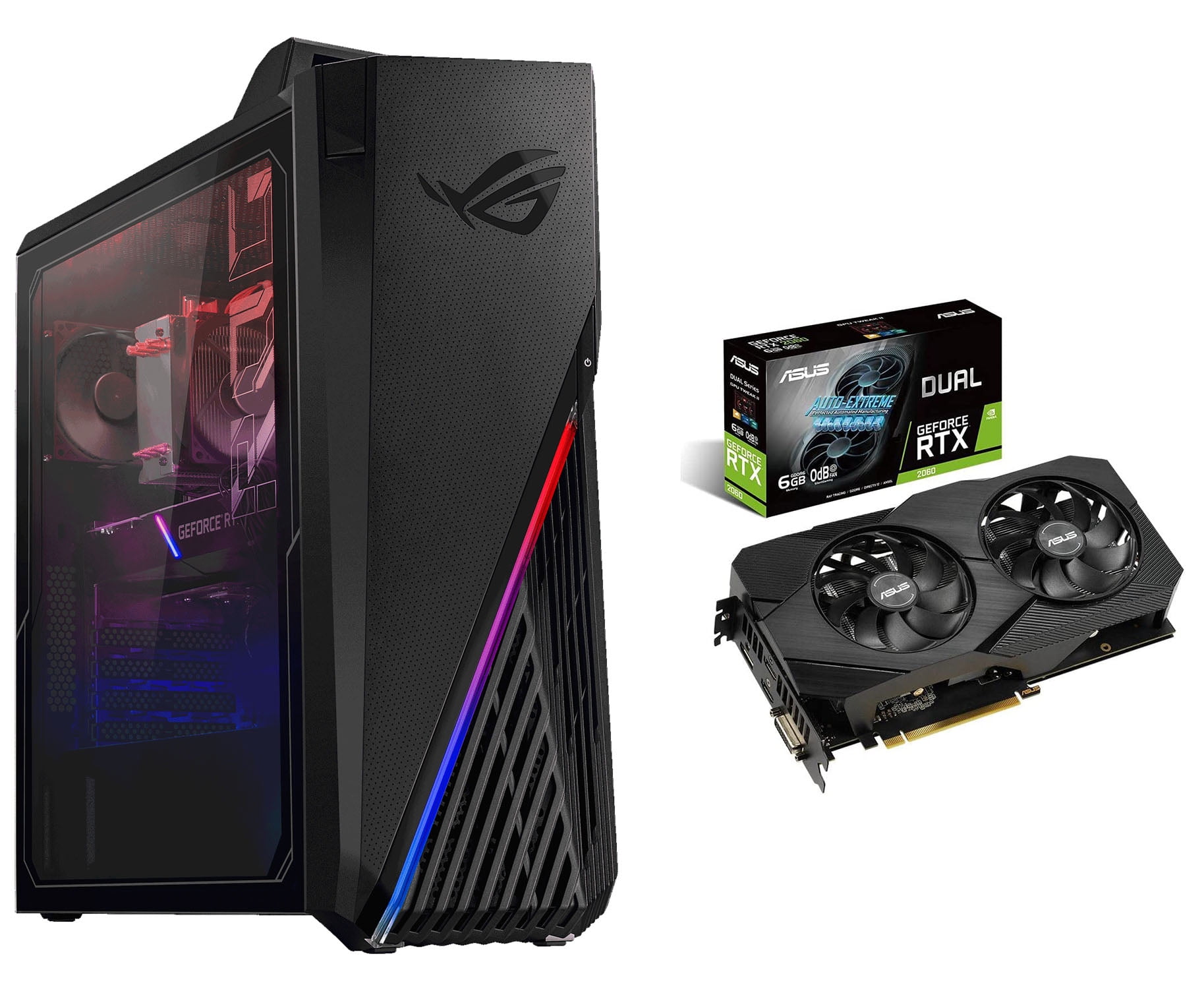 ASUS ROG G15CE-B11 Gaming & Entertainment Desktop PC (Intel i7-11700KF ...