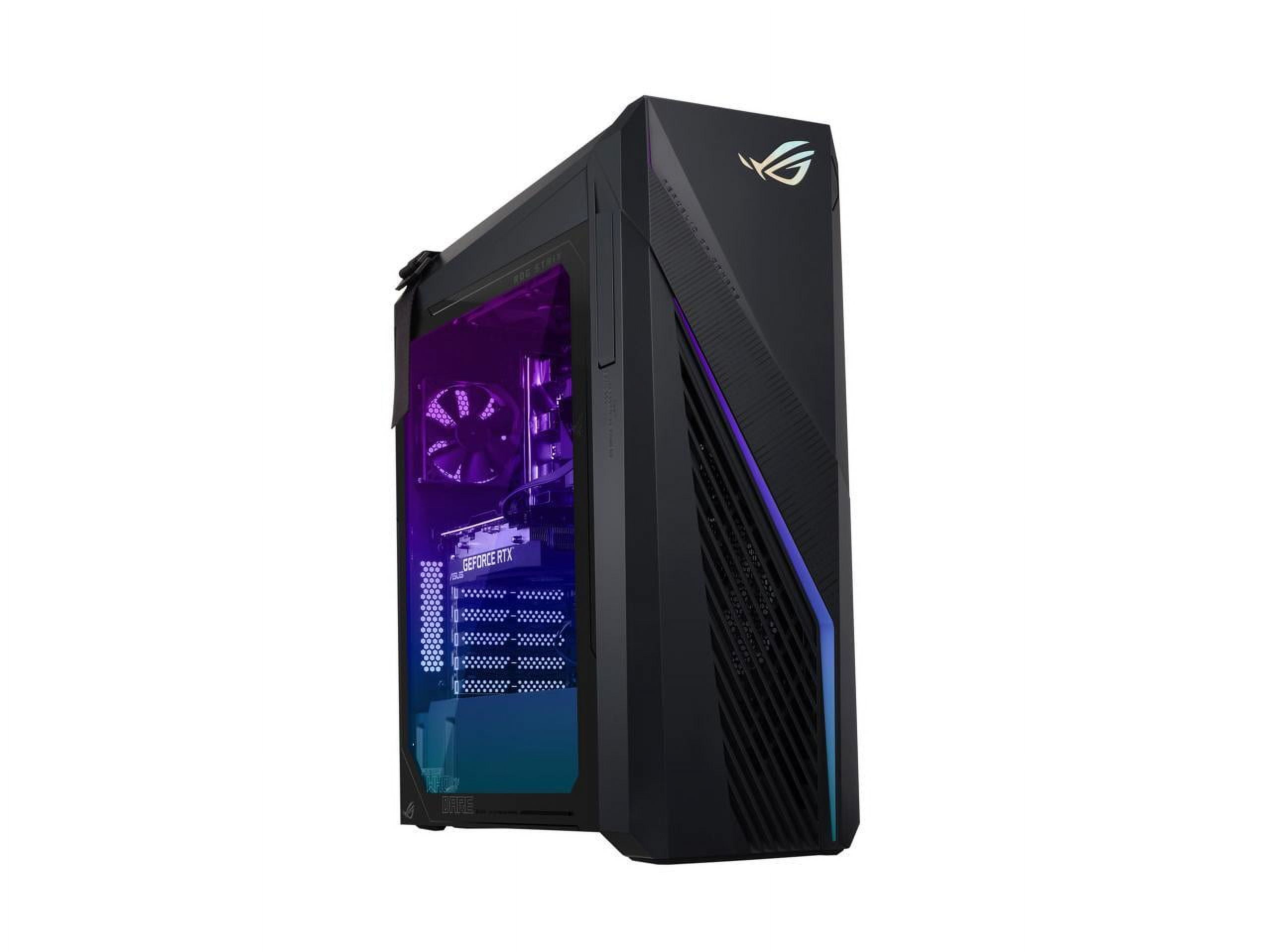 ASUS ROG G16CH (2024) Gaming Desktop PC, Intel i7, NVIDIA RTX 4070, 1TB ...