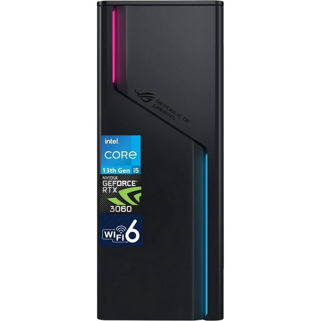 ASUS ROG G22 SFF Gaming Desktop PC (10-Core Intel i5-13400F upto 4.6 ...